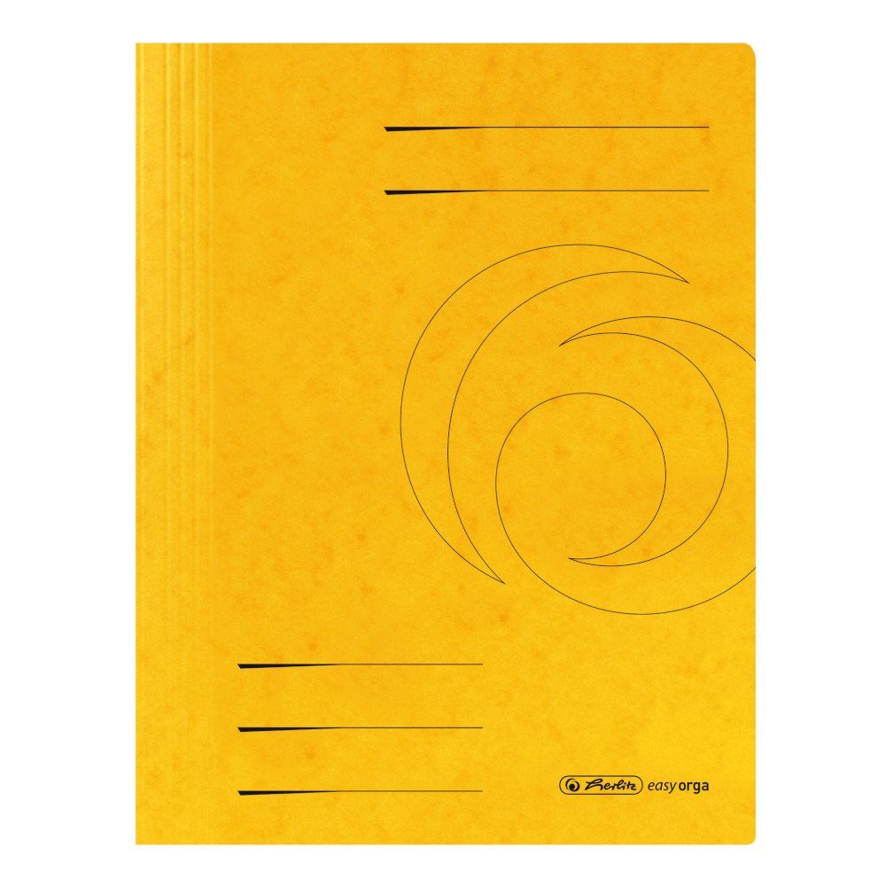 Herlitz Hefter Herlitz Spiralhefter / DIN A4 / Farbe: gelb