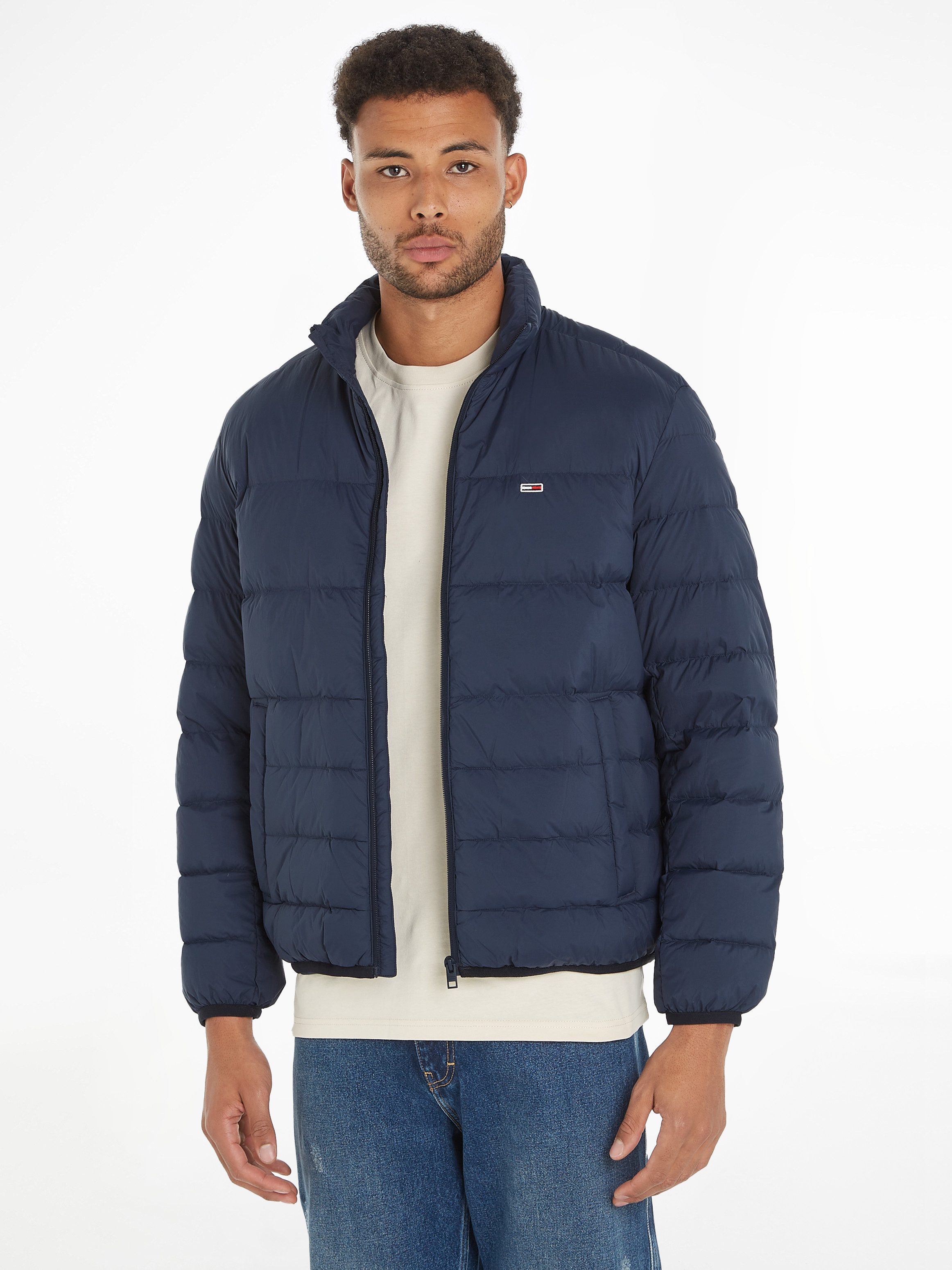 Tommy Jeans Steppjacke Tjm Light Down Jacket Mit Logostickerei