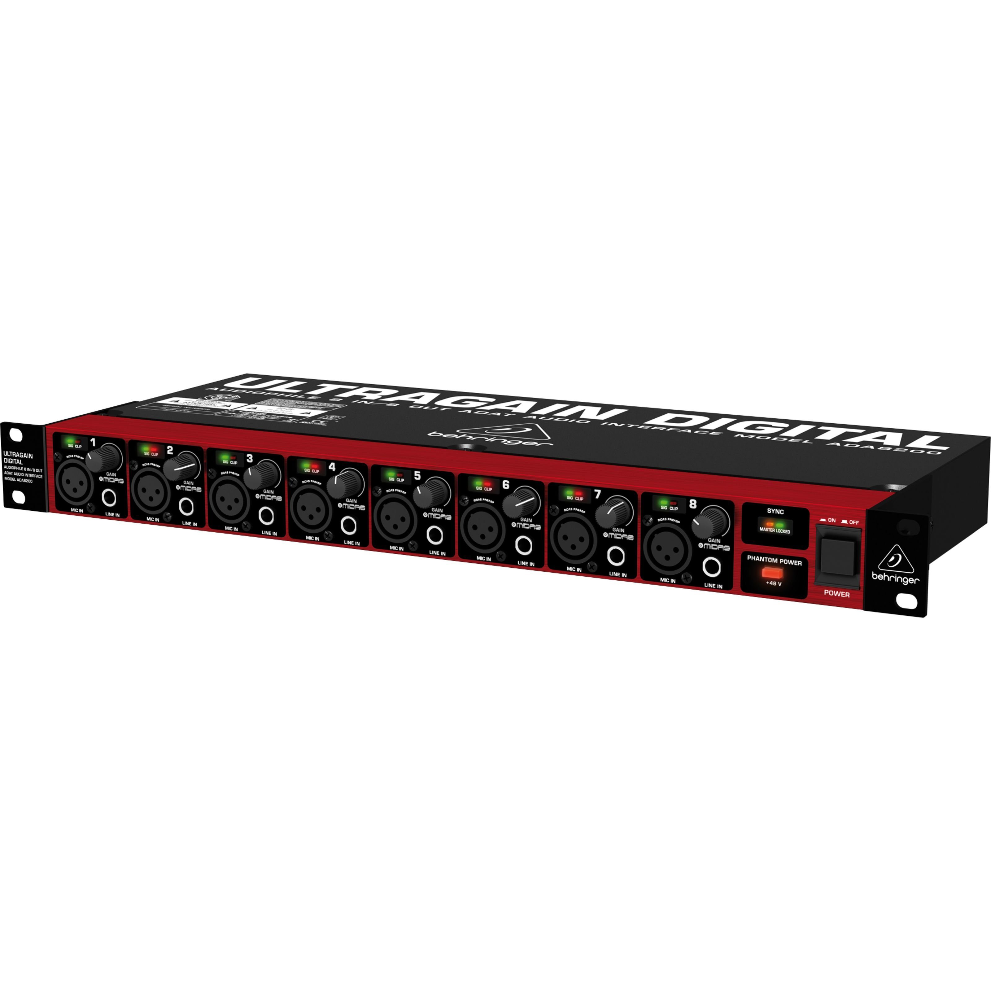 Behringer Vorverstärker (ADA8200 - Studio Preamp)