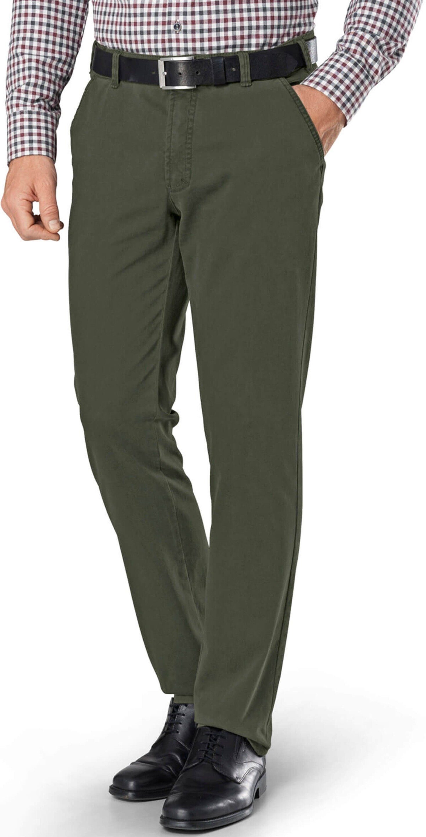 Club of Comfort Chinohose Chino/Flat Front Hose GARVEY 6421 - anthrazit ...