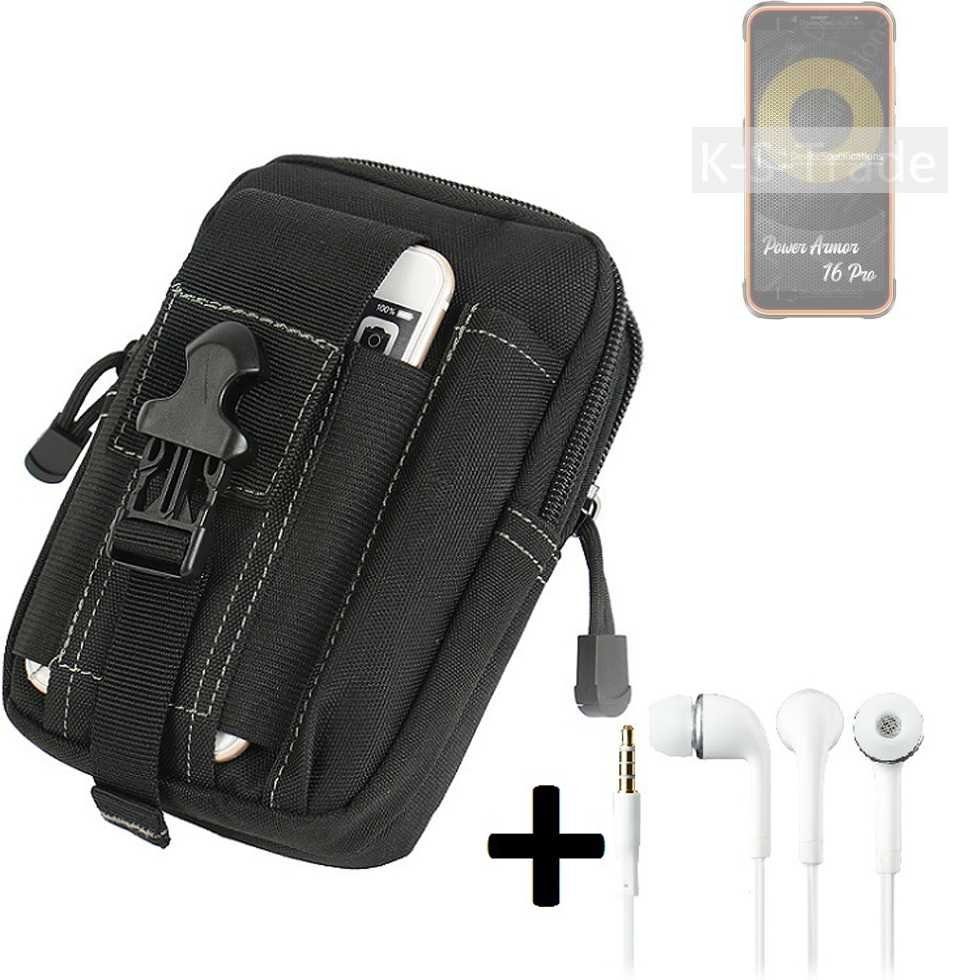 K S Trade Handyhülle Für Ulefone Power Armor 16 Pro Gürteltache