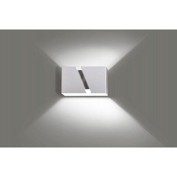 Licht Erlebnisse Wandleuchte Brick Led Wechselbar Warmweiß
