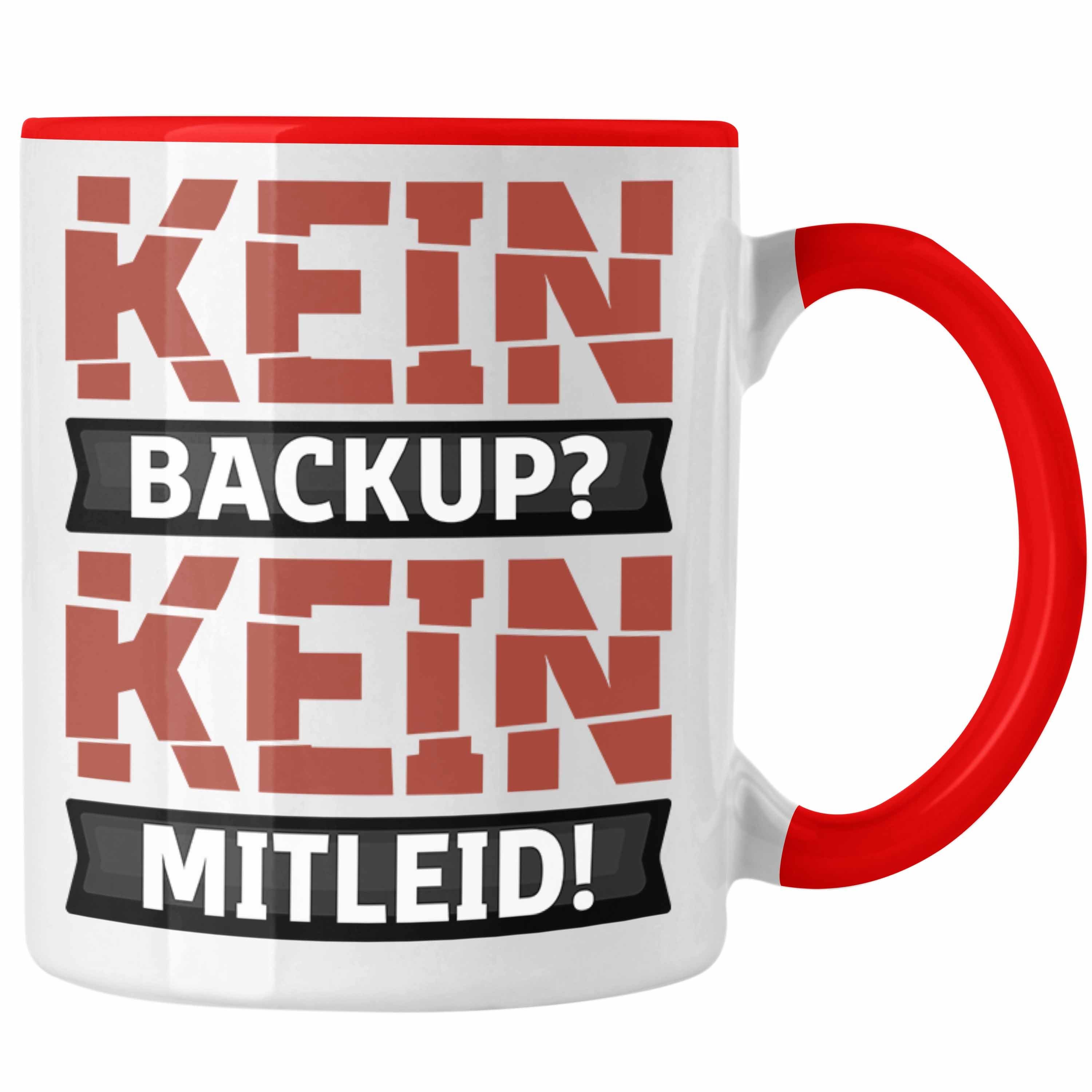 Trendation Tasse Kein Backup Kein Mitleid Tasse für IT Techniker Ticket ...