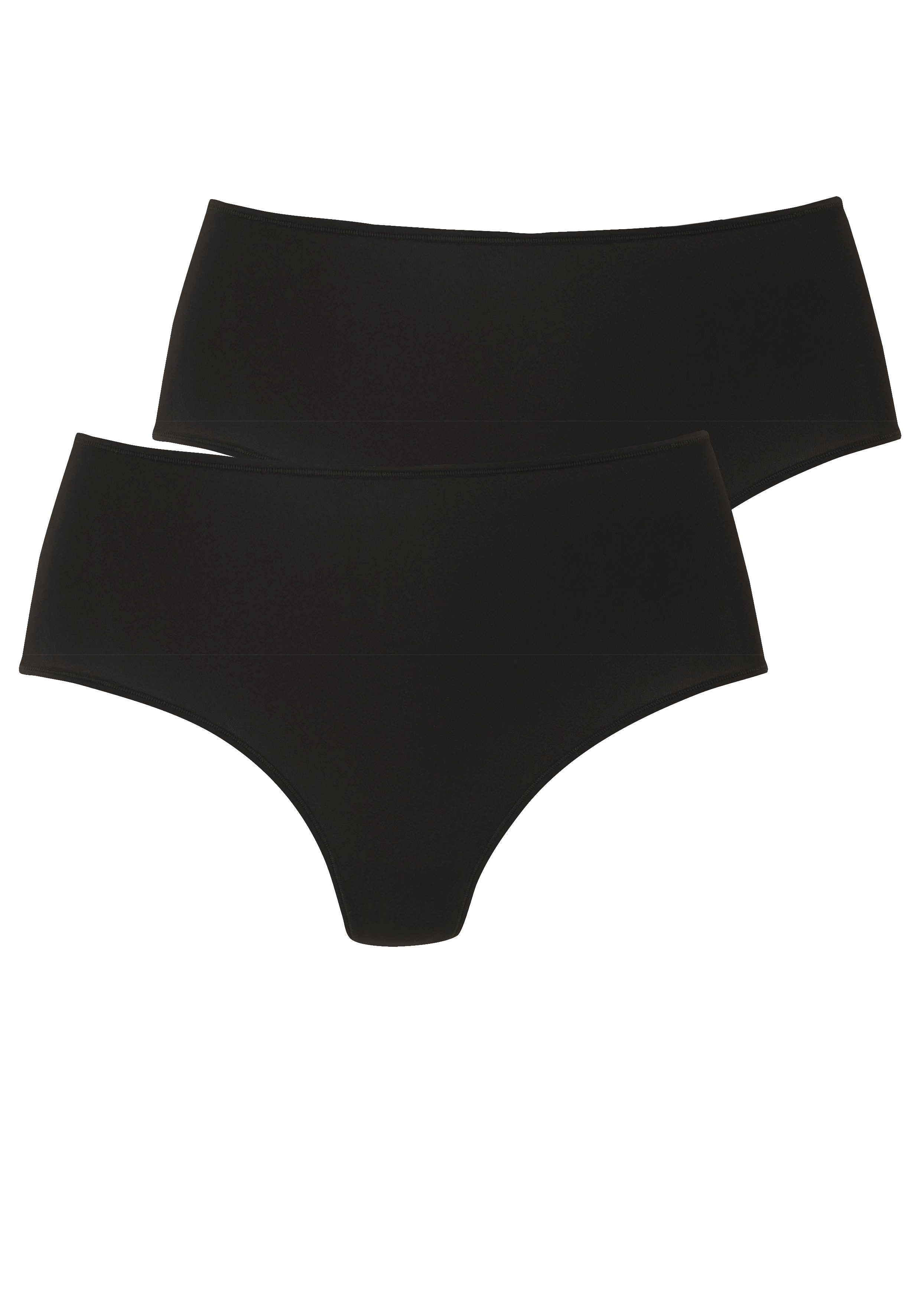 LASCANA String (2er-Pack) aus weicher Microfaser, Mit flachen ...