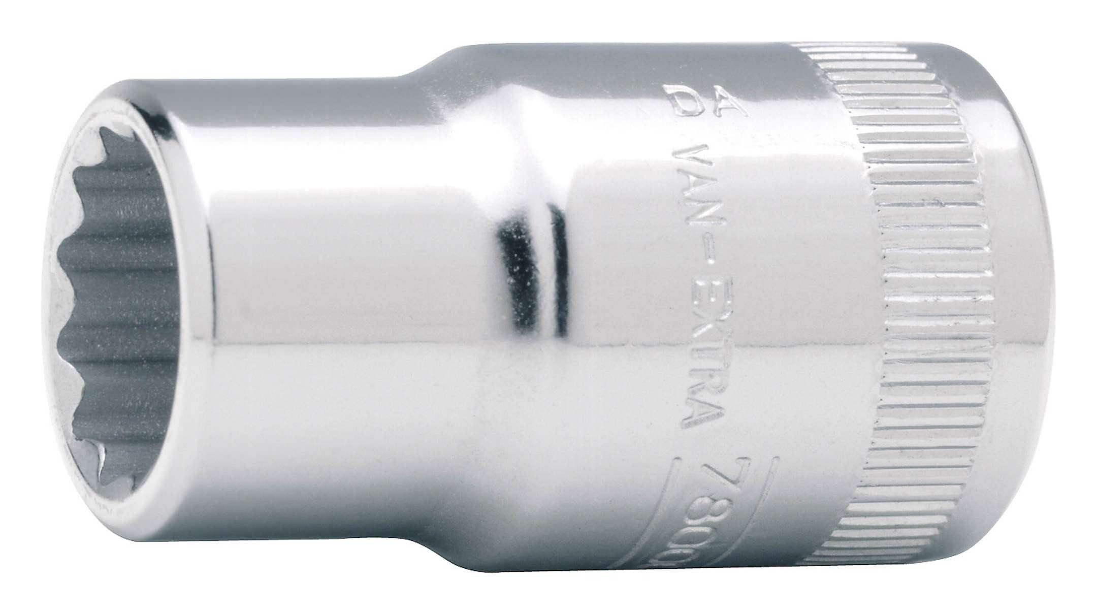 BAHCO Stecknuss, Steckschlüssel-Einsatz 1/2" 18 mm 12-kant