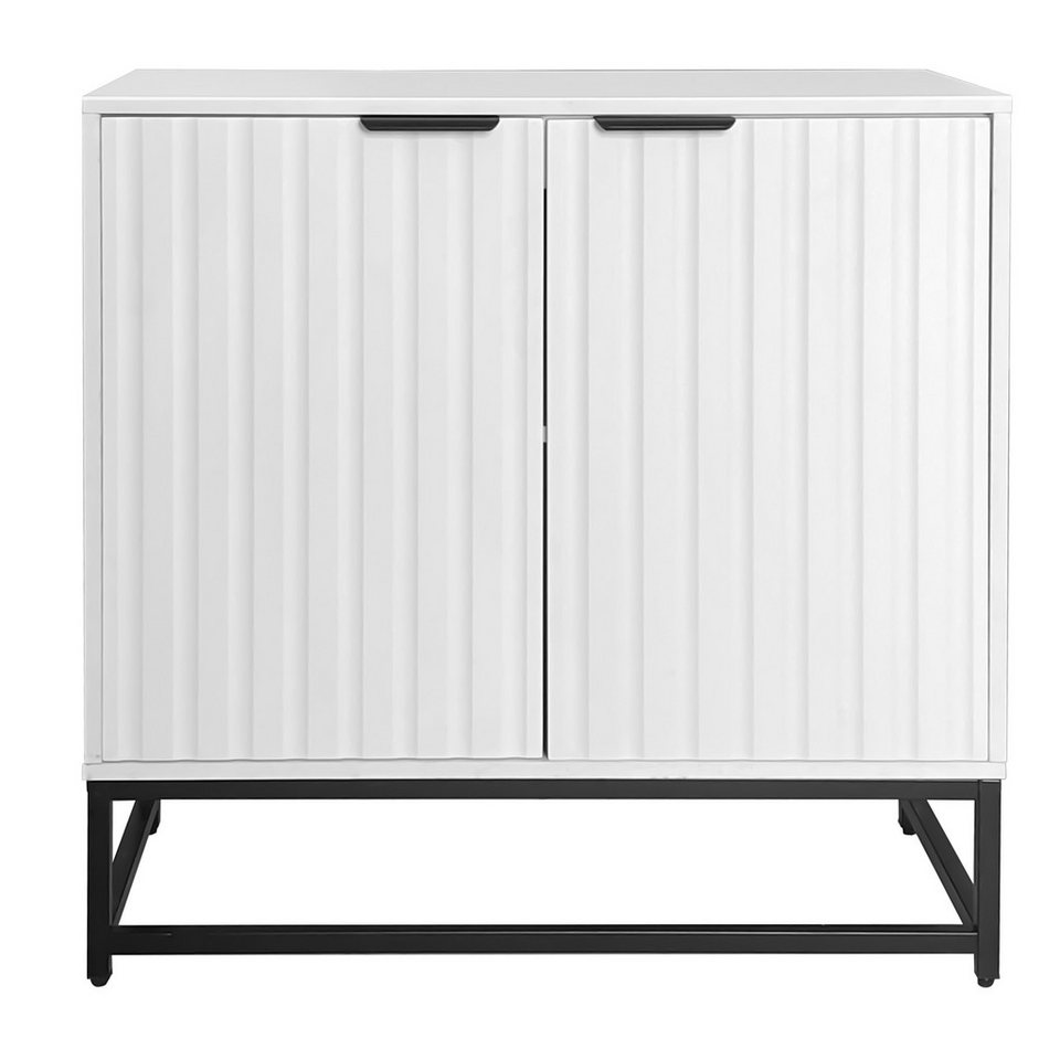 Ideasy Sideboard Sideboard Weiß Größe 804080 Cm 18 Cm über Dem