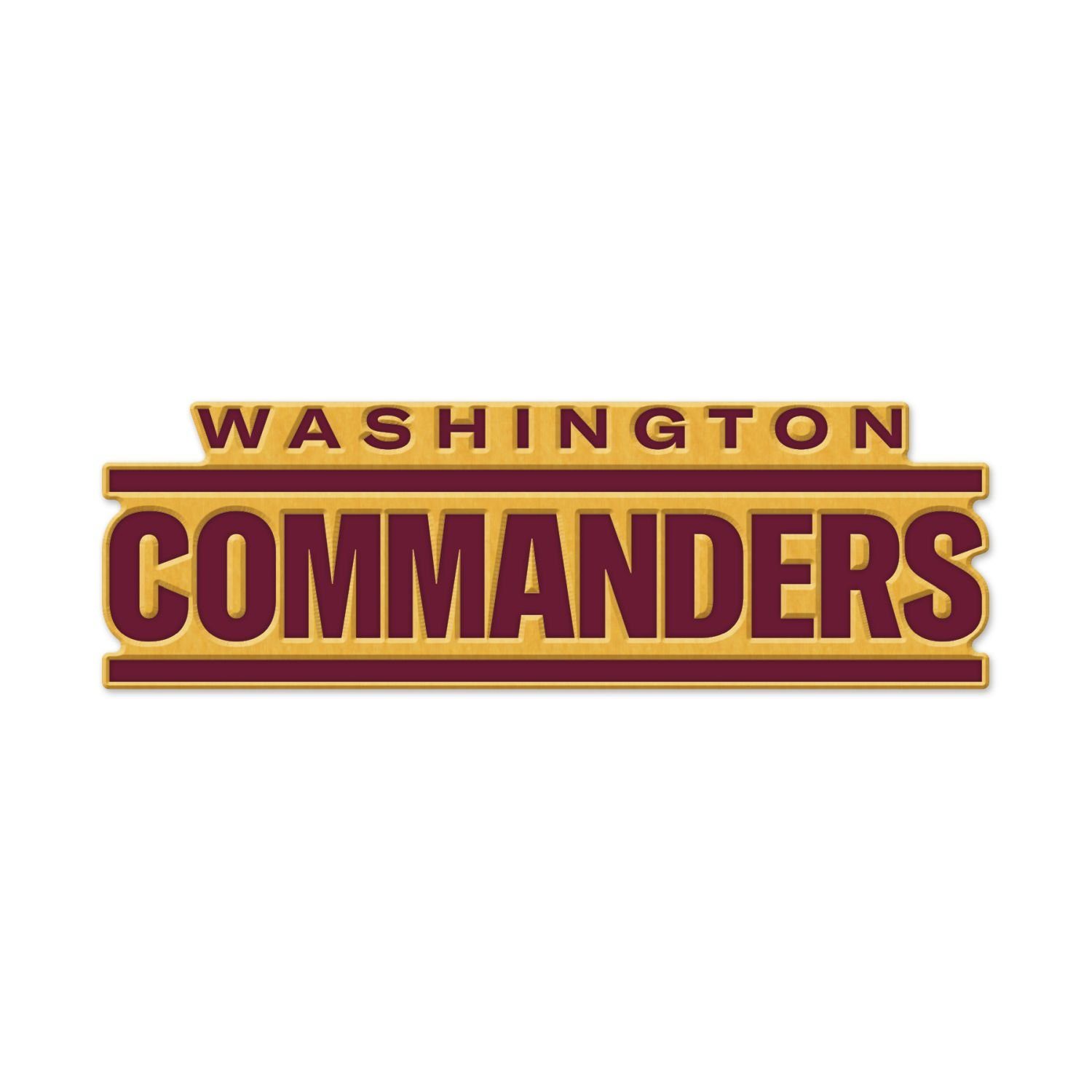 ᐅ WinCraft Pins NFL Universal Schmuck Caps PIN Washington Commande, NFL ...
