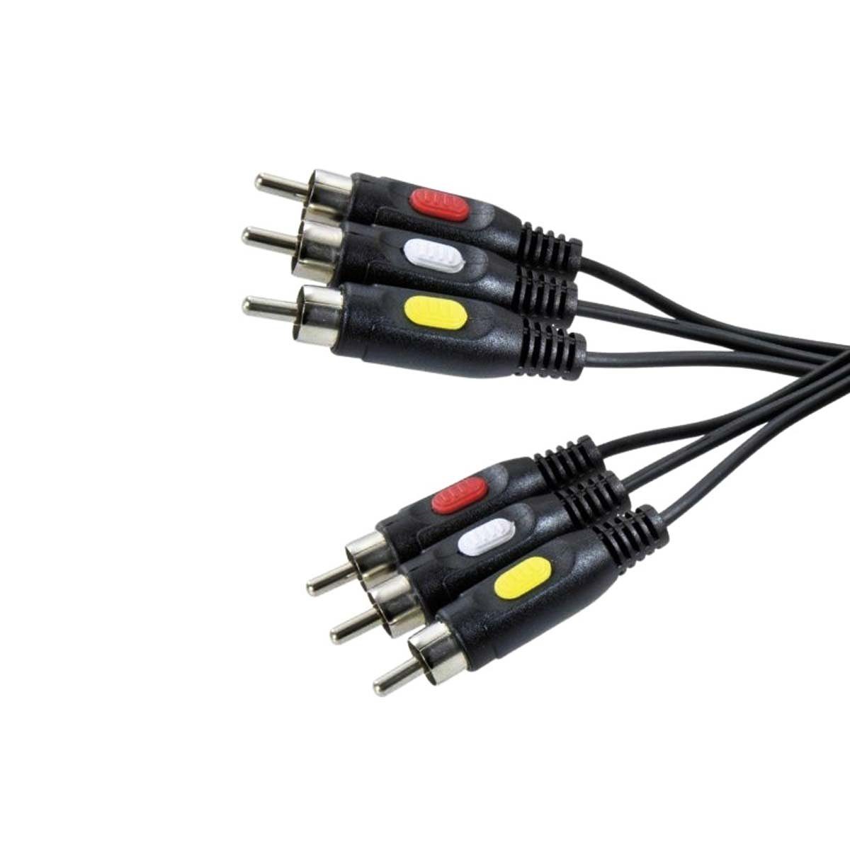 Vivanco Audio- & Video-Kabel, Kabel, RCA Kabel (2 cm), Vielseitig ...