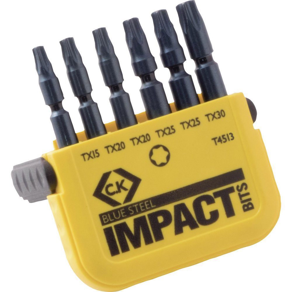 C.K Bit-Set C.K T4513 Bit-Set 6teilig Innen-Sechsrund (TX) Torsion ...