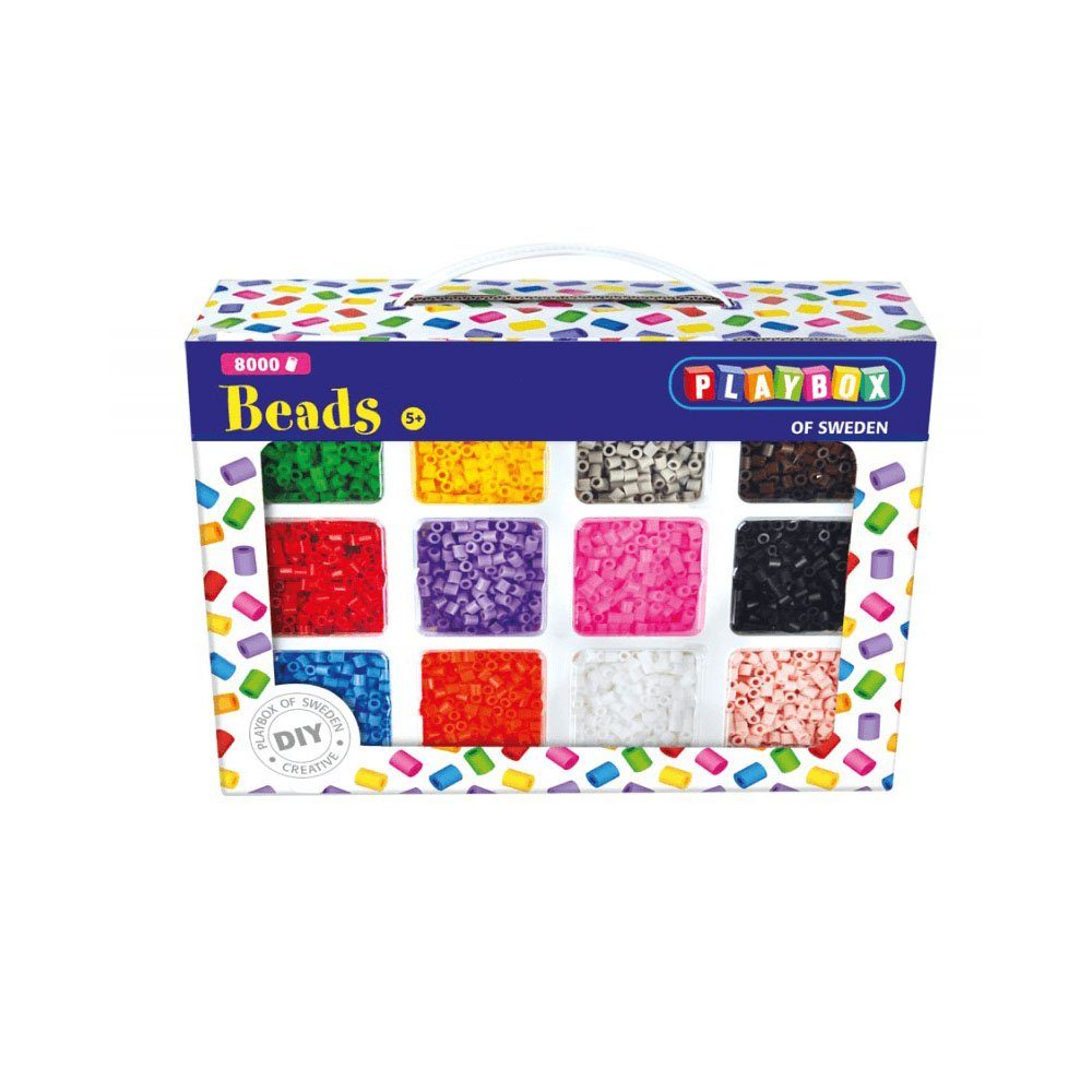 Playbox Bügelperlen Playbox Bügelperlen Set - 8000 Bügelperlen