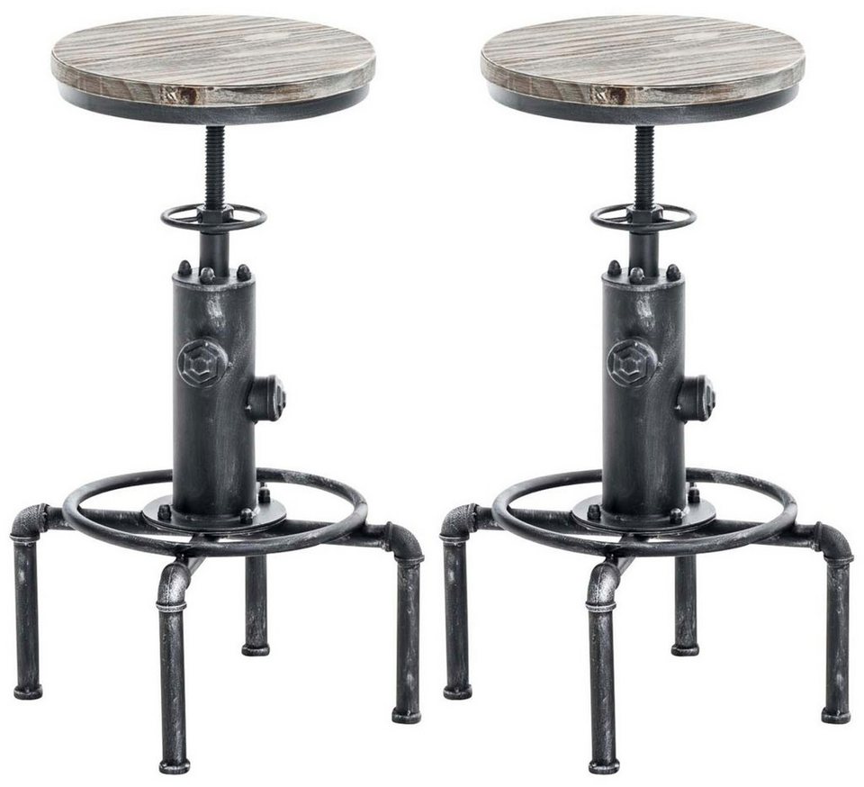 Clp Barhocker Barhocker Lumos Holz Set 2er Höhenverstellbar Um