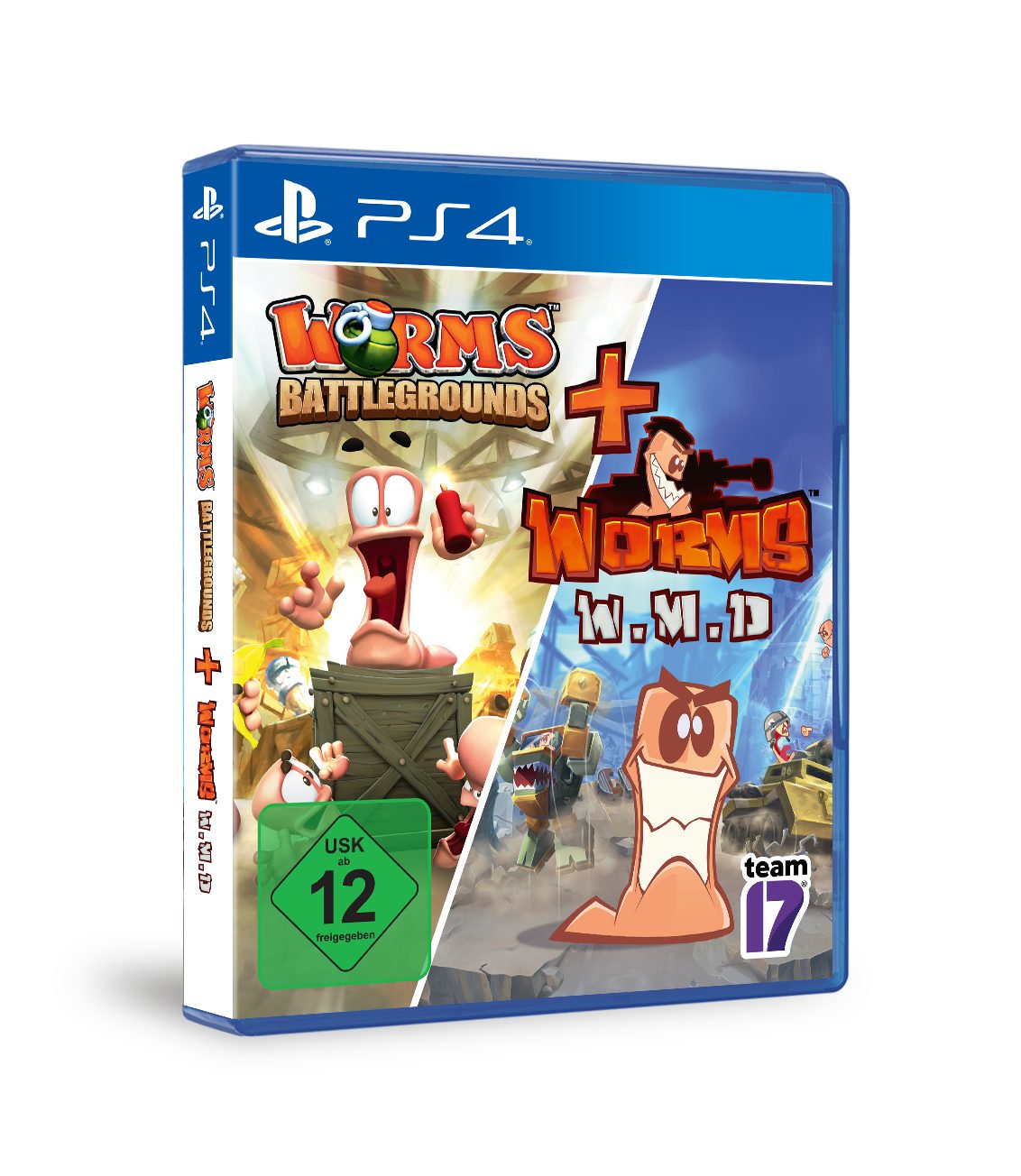 Worms Battlegrounds + W.M.D PlayStation 4