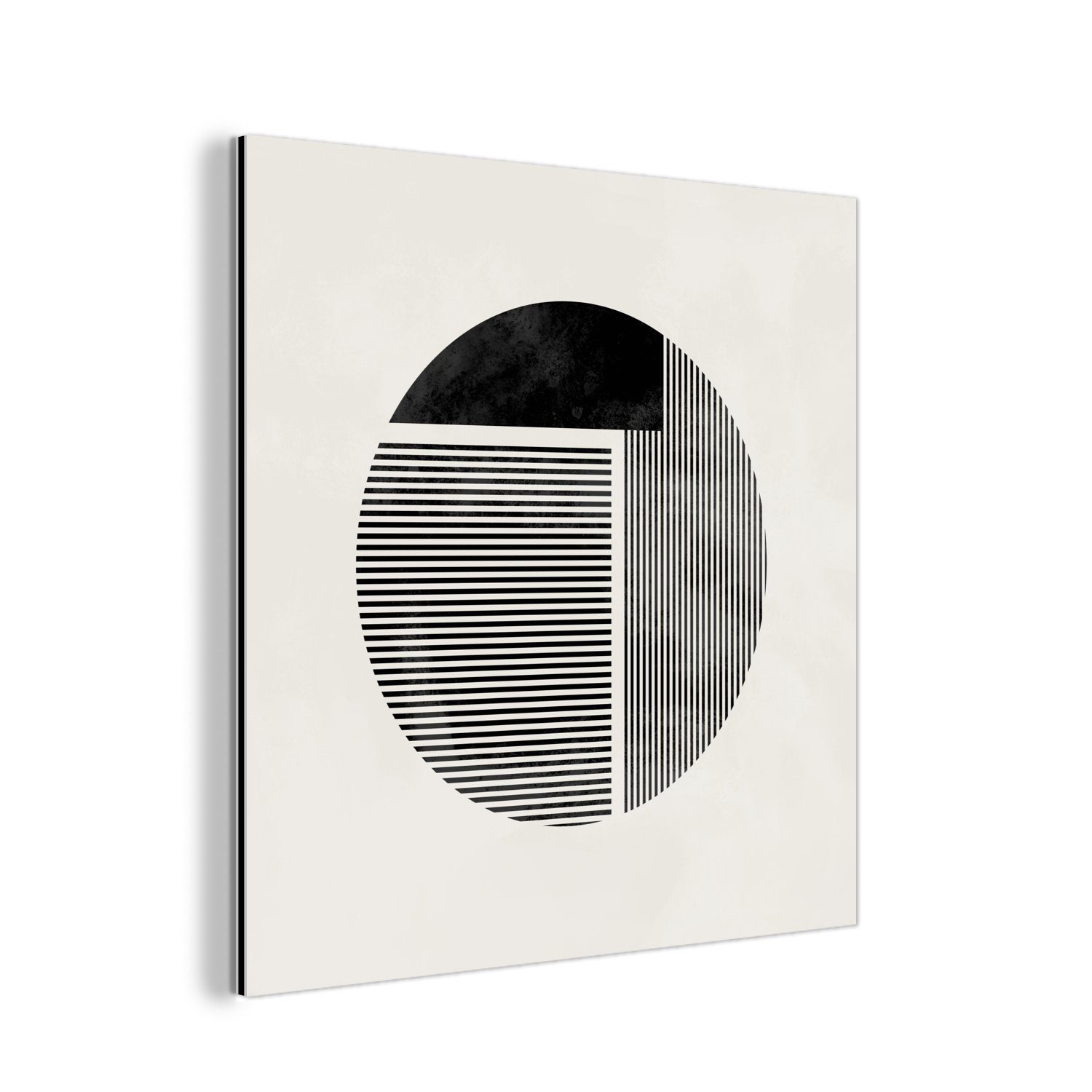 Muchowow Metallbild Minimalismus Kreis Design 1 St Alu Dibond