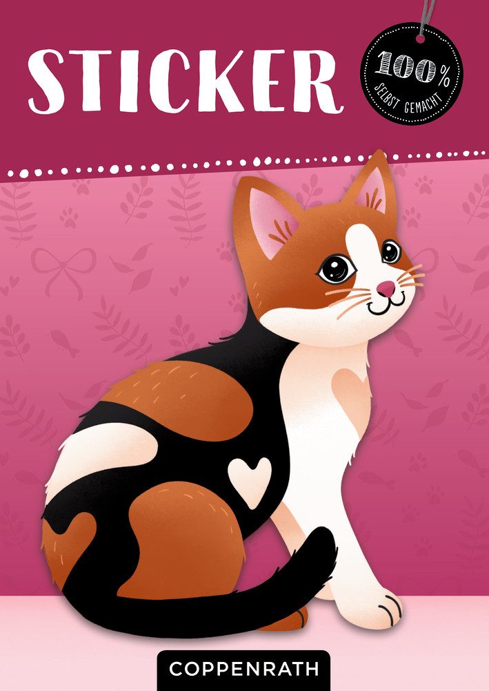COPPENRATH DIE SPIEGELBURG Sticker, 100% selbst gemacht - Sticker: Katze