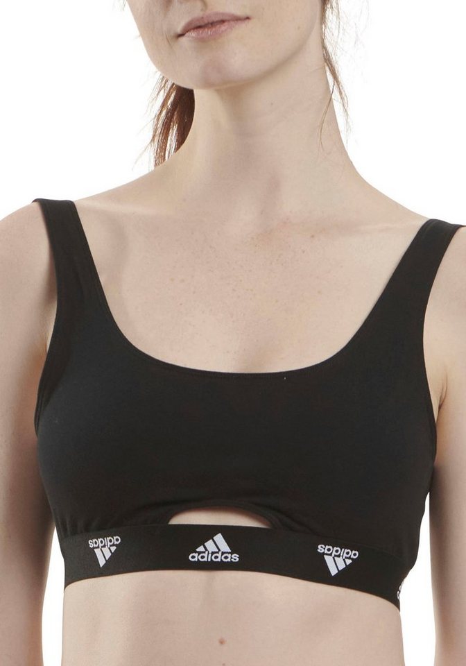 Adidas Sportswear Bralette Scoop Bralette Real Cool Cotton Schnell