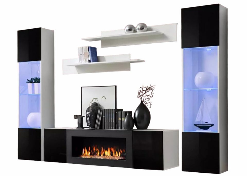Xlmoebel Wohnzimmer Set Wohnzimmer Tv Möbel Kombination Luxus Design