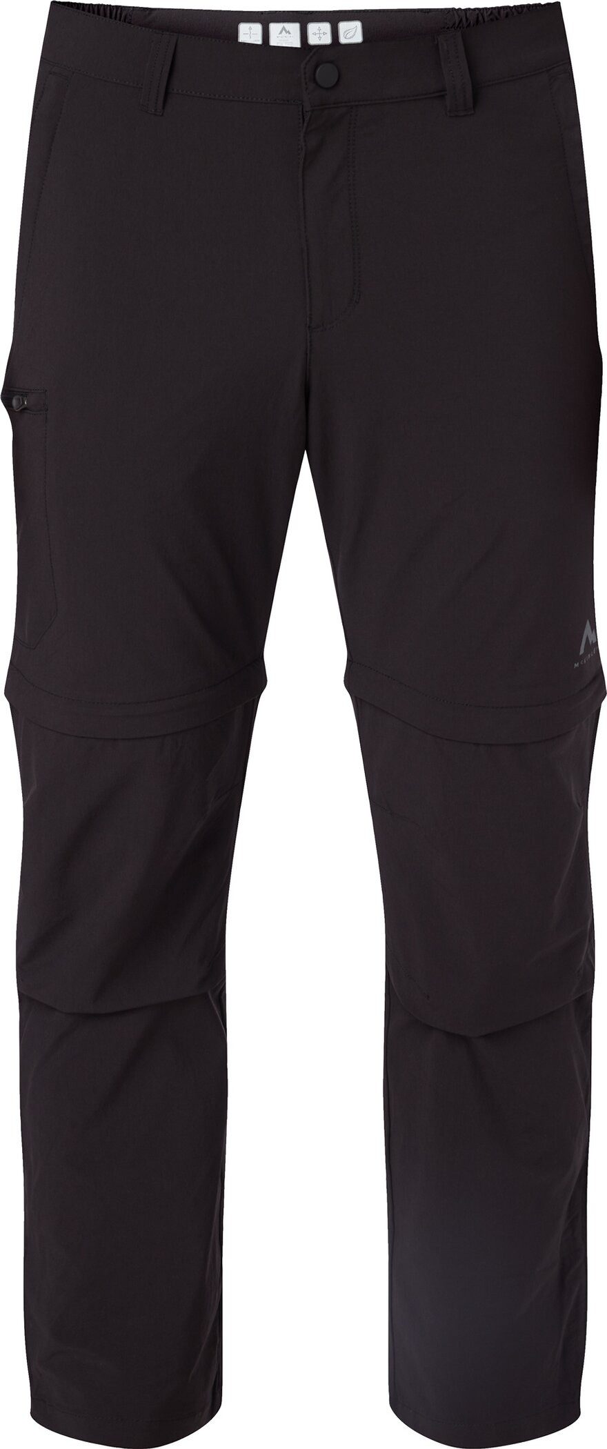 McKINLEY Funktionshose He.-Abzipphose Malloy mn sht BLACK