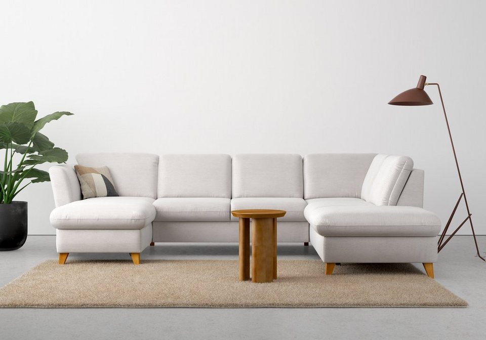 Home Affaire Wohnlandschaft Trelleborg U Form Wahlweise Mit