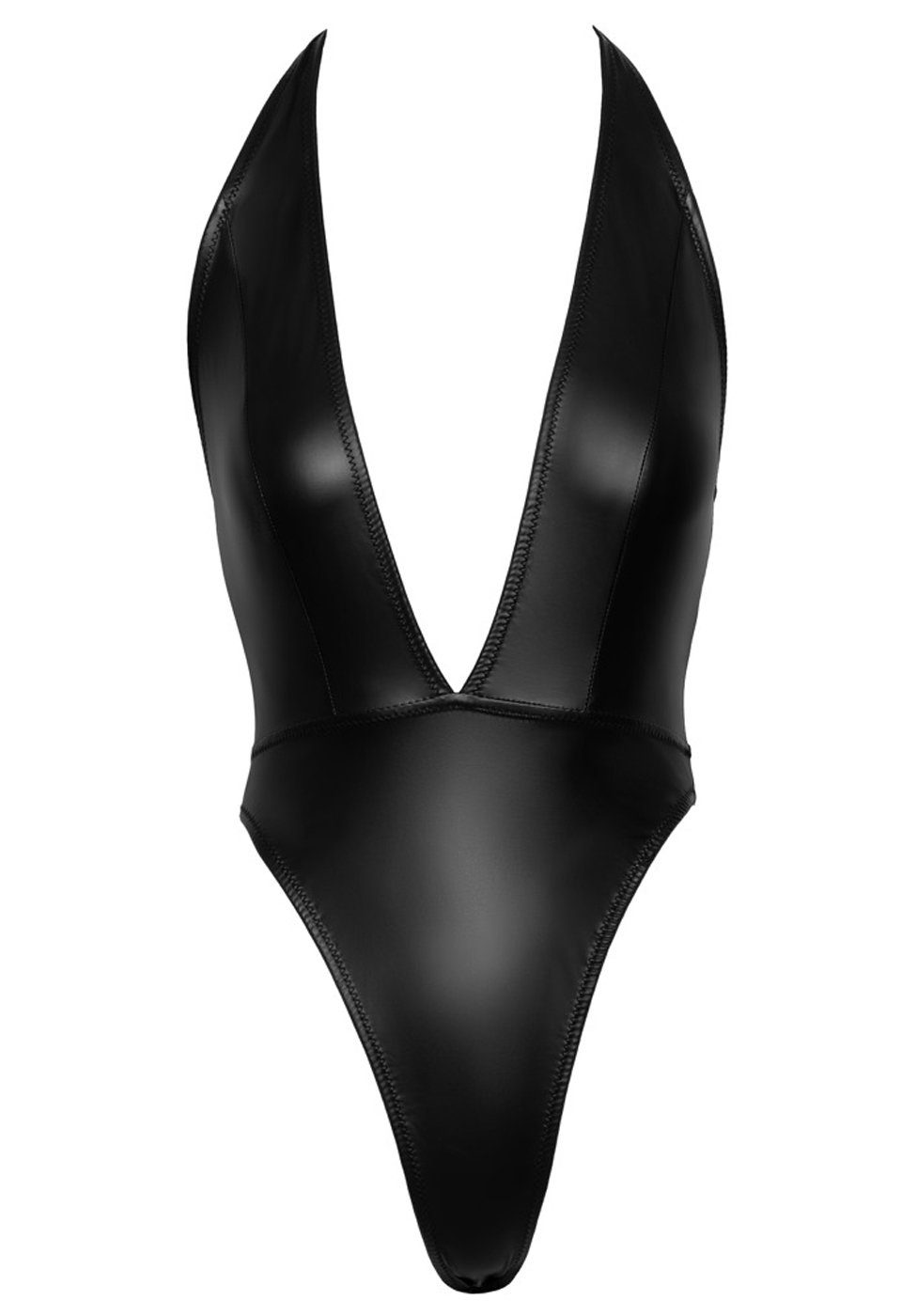 Cottelli Collection Stringbody Wetlook Body - schwarz (1-tlg) mit ...
