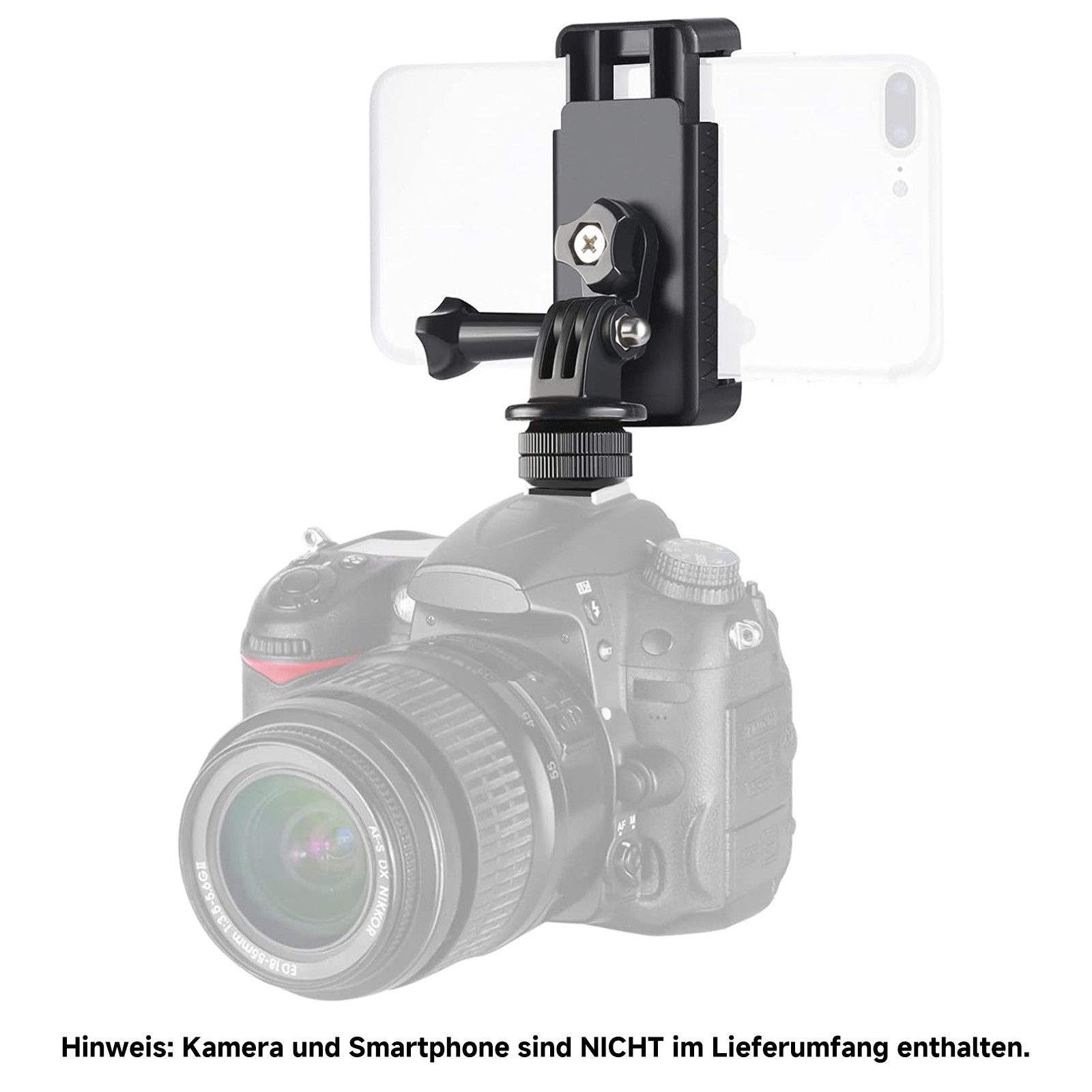 Neewer Handy-Halterung GP-3 Hot Shoe Adapter Set für GoPro, DJI Action ...