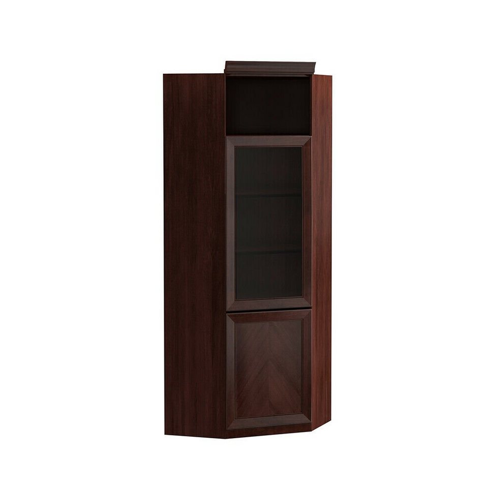 Jvmoebel Barschrank System Büro Möbel Eck Vitrine Aktenschrank