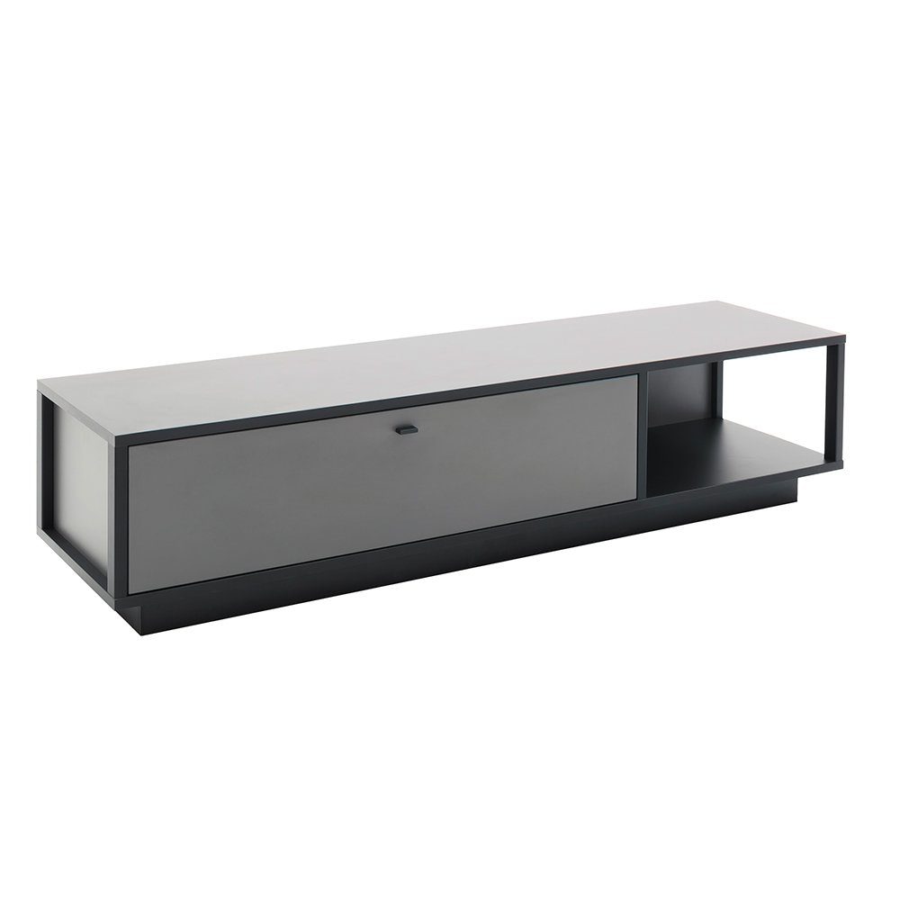 Lomadox Lowboard Laval 05 In Grau Mit Anthrazit Bht Ca 1864350 Cm
