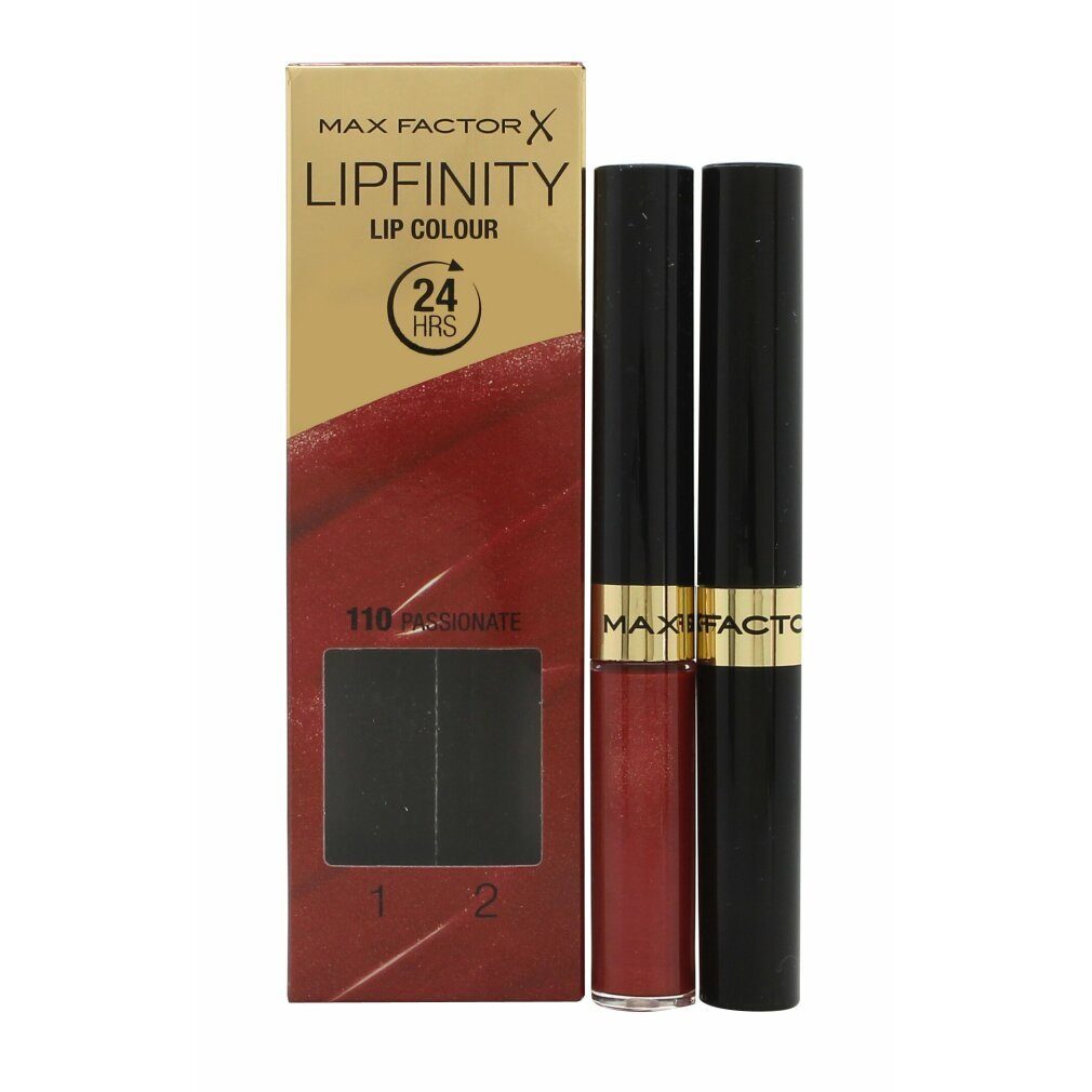 MAX FACTOR Lippenstift Lipfinity Lip Colour 110 Passionate, Intensive ...