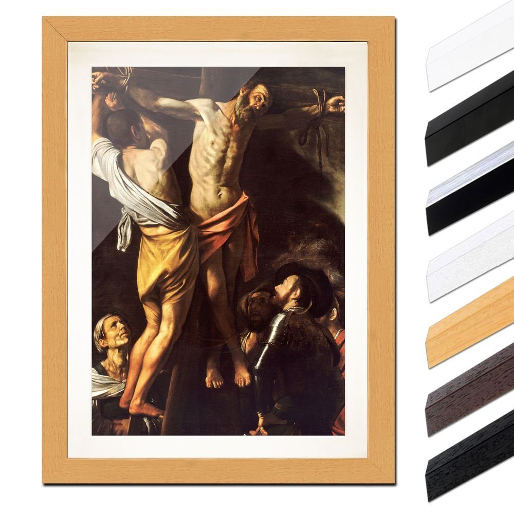 Bilderdepot24 Wandbild, Die Kreuzigung des heiligen Andreas