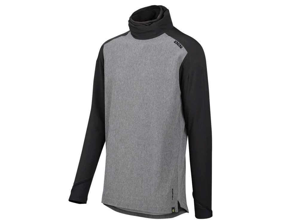 IXS Funktionsshirt iXS Carve Digger Hooded Jersey graphite black S