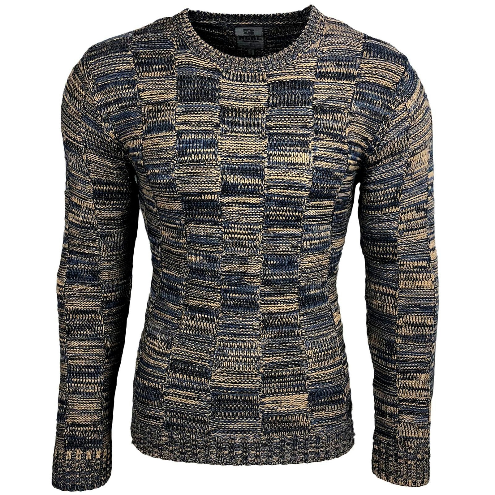 Rusty Neal Pullover Mit Modischem Karo Muster Otto