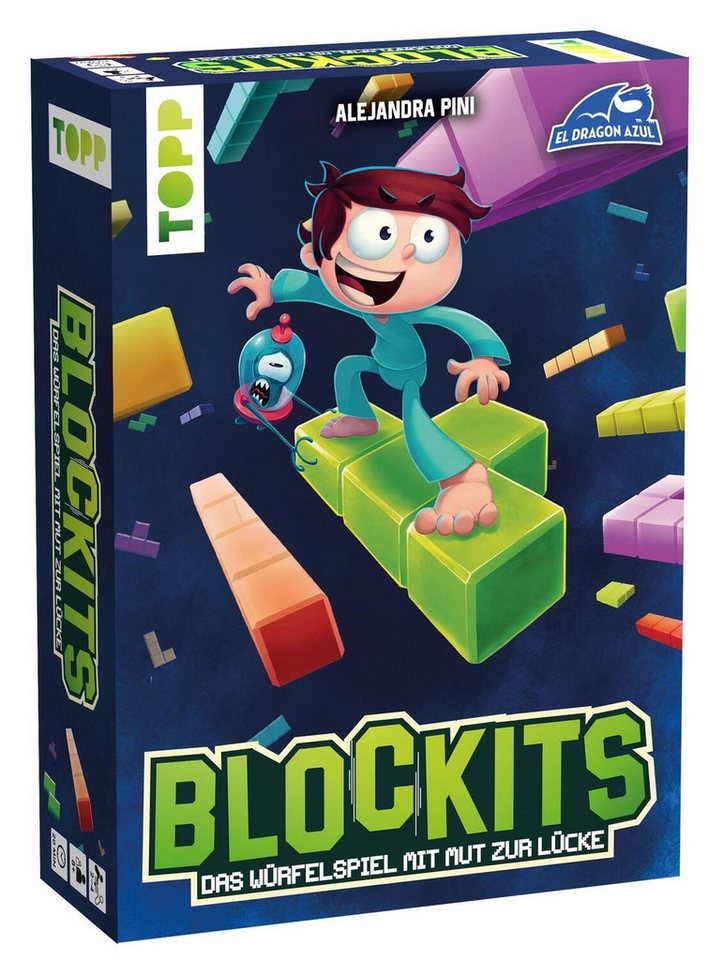 Frech Verlag Spiel, Blockits - Das Würfelspiel mit Mut zur Lücke Frech Verlag Spiel, Blockits - Das Würfelspiel mit Mut zur Lücke