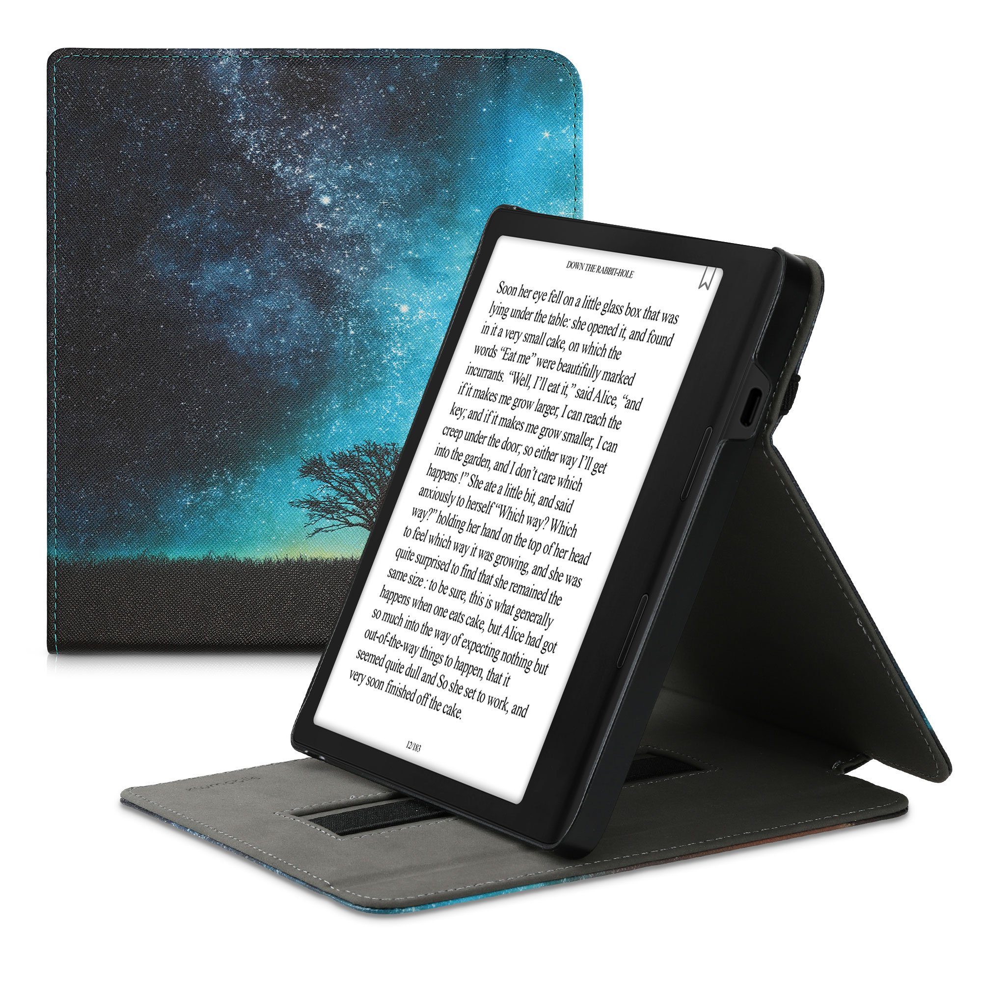 Kwmobile E Reader Hülle Hülle Für Kobo Sage Schlaufe Ständer E