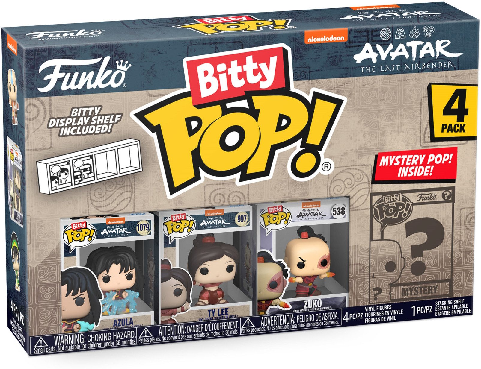 Funko Spielfigur Avatar Azula Ty Lee Zuok Bitty Pop!