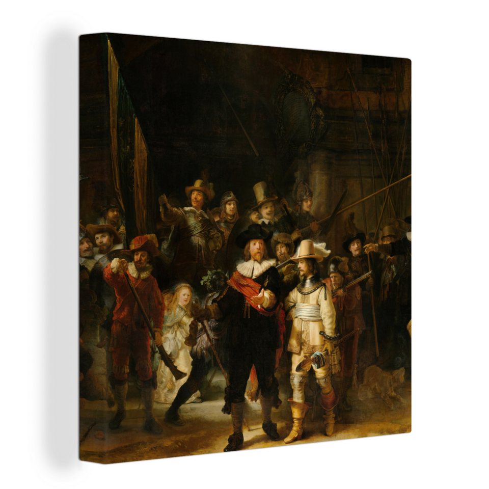 Onemillioncanvasses® Leinwandbild Die Nachtwache Gemälde Von