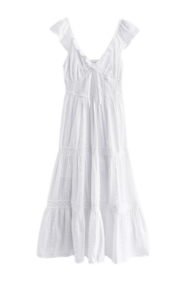 Next Maxikleid Strukturiertes Sommerliches Maxikleid 1 Tlg Get The