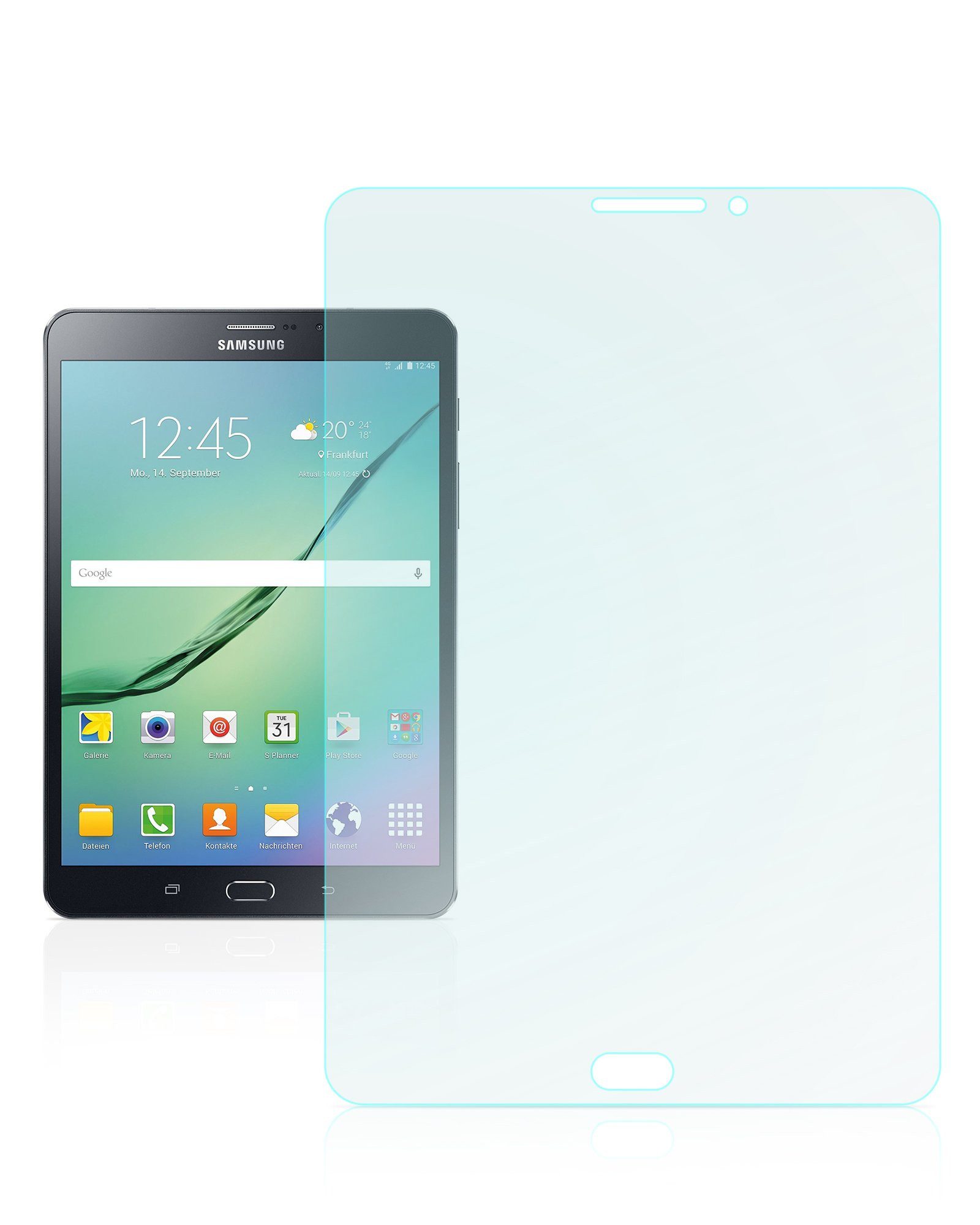 humblebe Displayschutzfolie für 8" Samsung Galaxy Tab S2 für Samsung Galaxy Tab S2, klare ...
