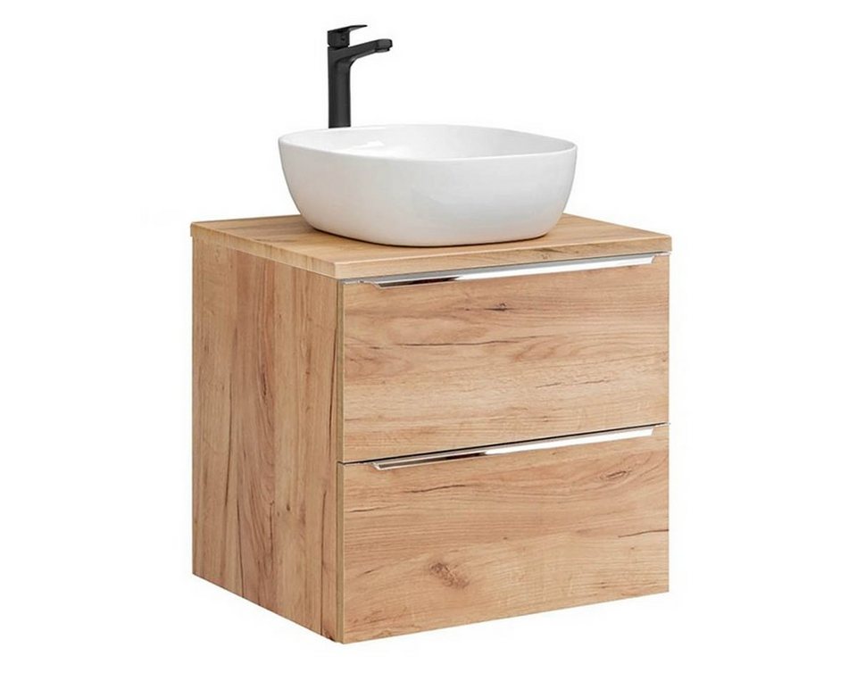 Einfachgutemoebel Waschtisch Set Badezimmer Waschplatz Capri 60cm
