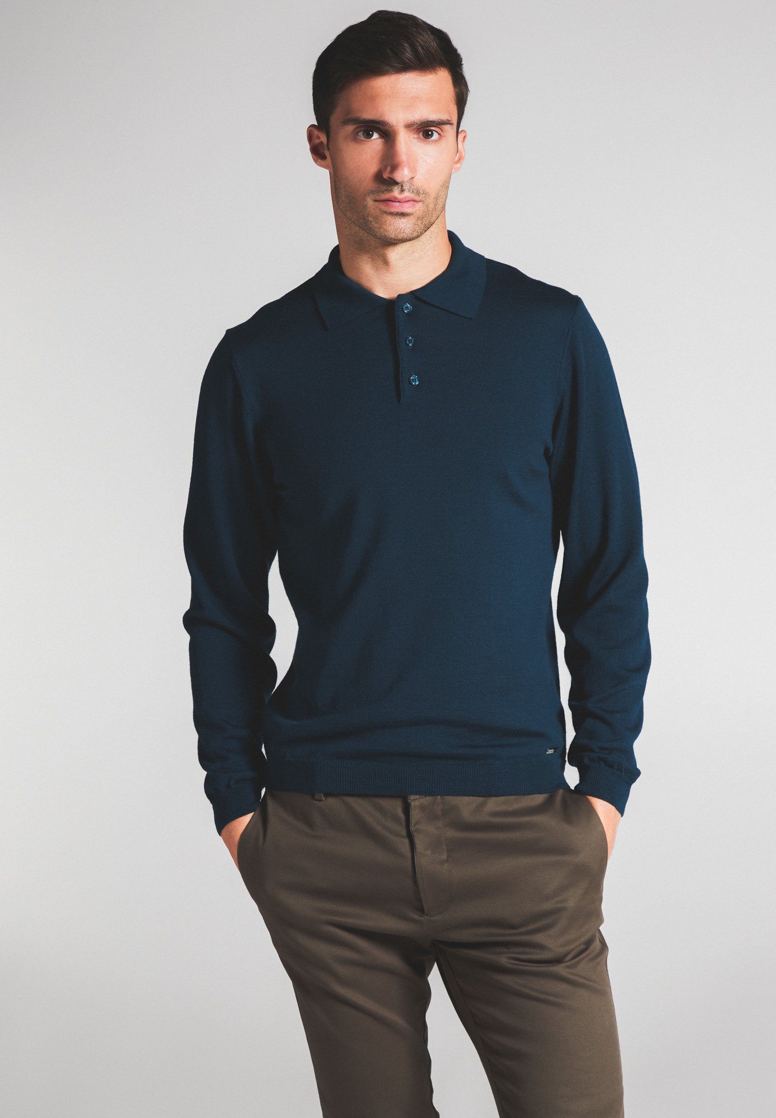 Eterna Strickpullover, Legere Passform