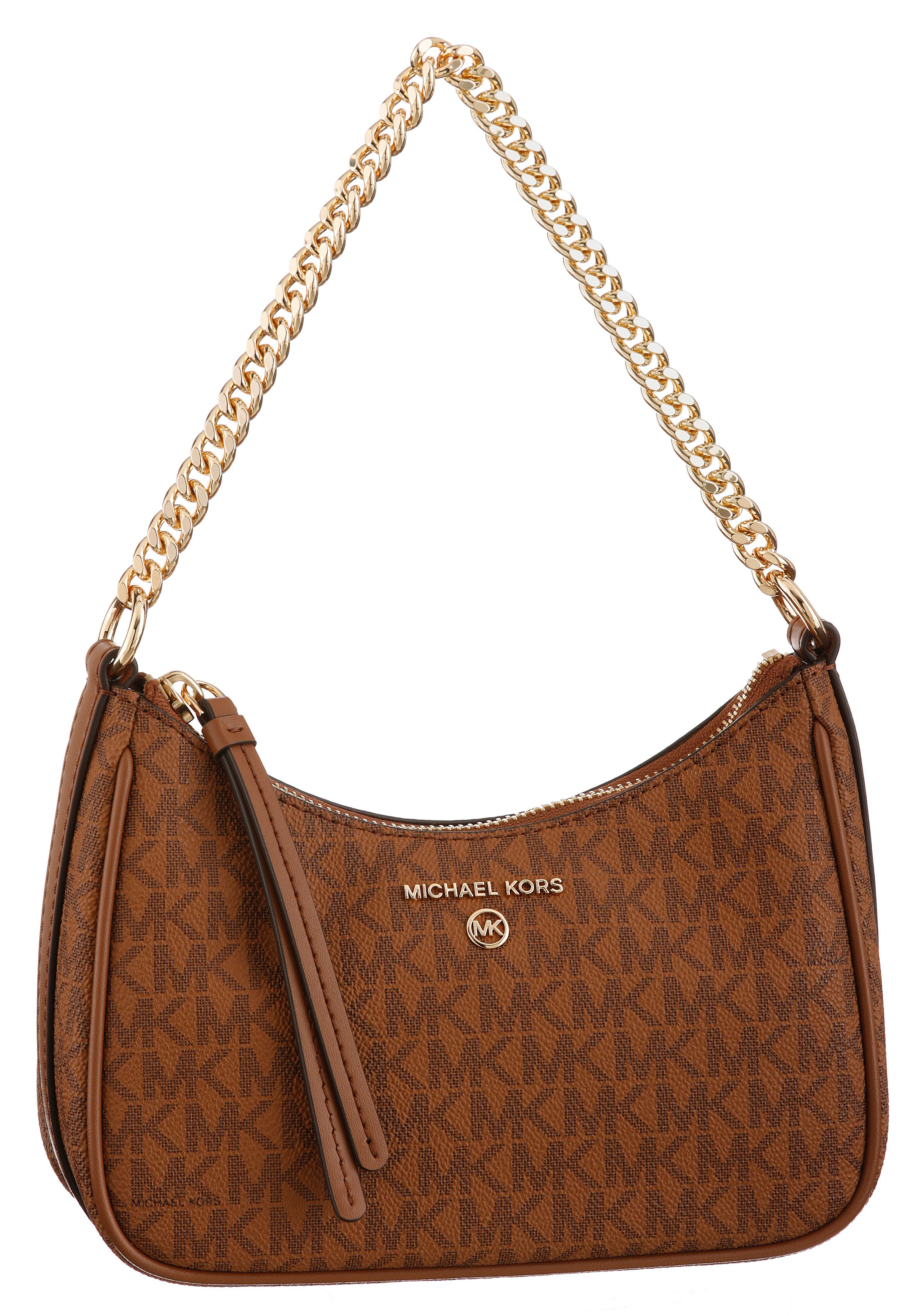 MICHAEL KORS Mini Bag JET SET CHARM, SM CHAIN POUCHETTE, mit Kettendetails