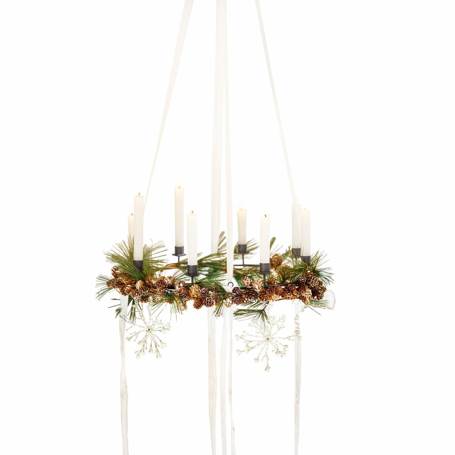 Mirabeau Kerzenständer Kerzenhalter Carolne Rostbraun