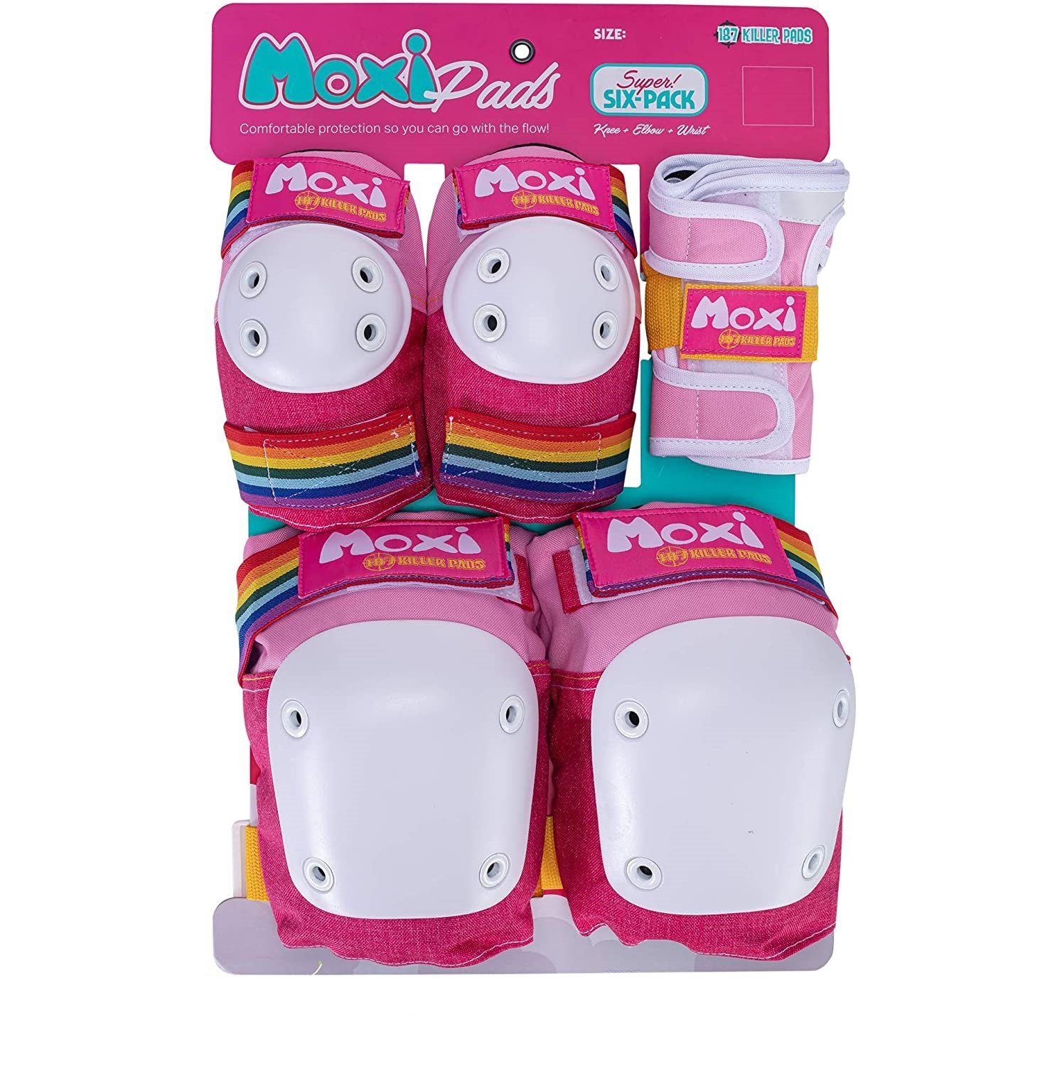 187 KillerPads Protektoren-Set 187 Killer Pads Moxi Six Pack Knie Hand ...