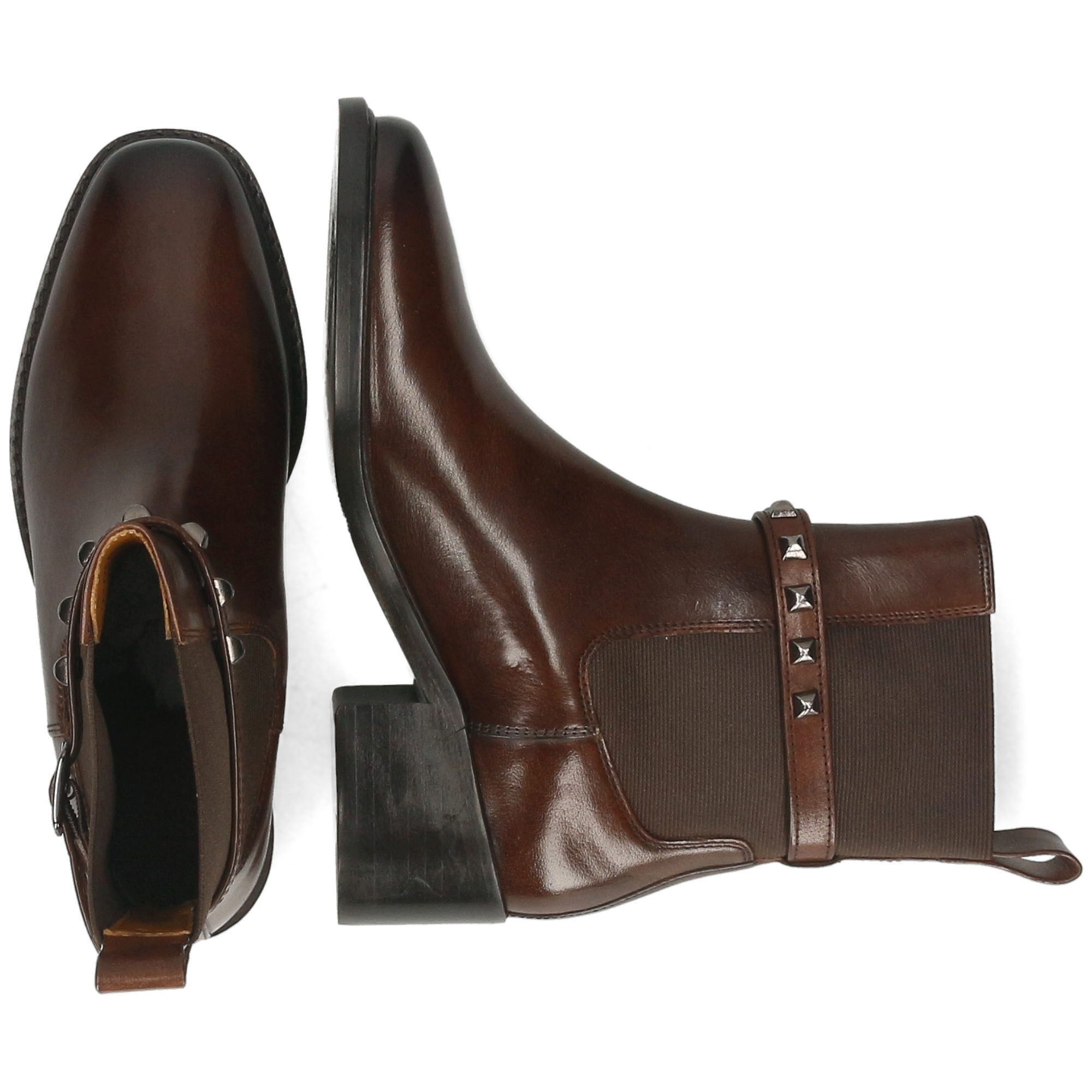 Melvin & Hamilton Hadley 4 Stiefelette, Sohle: Leder & Gummi