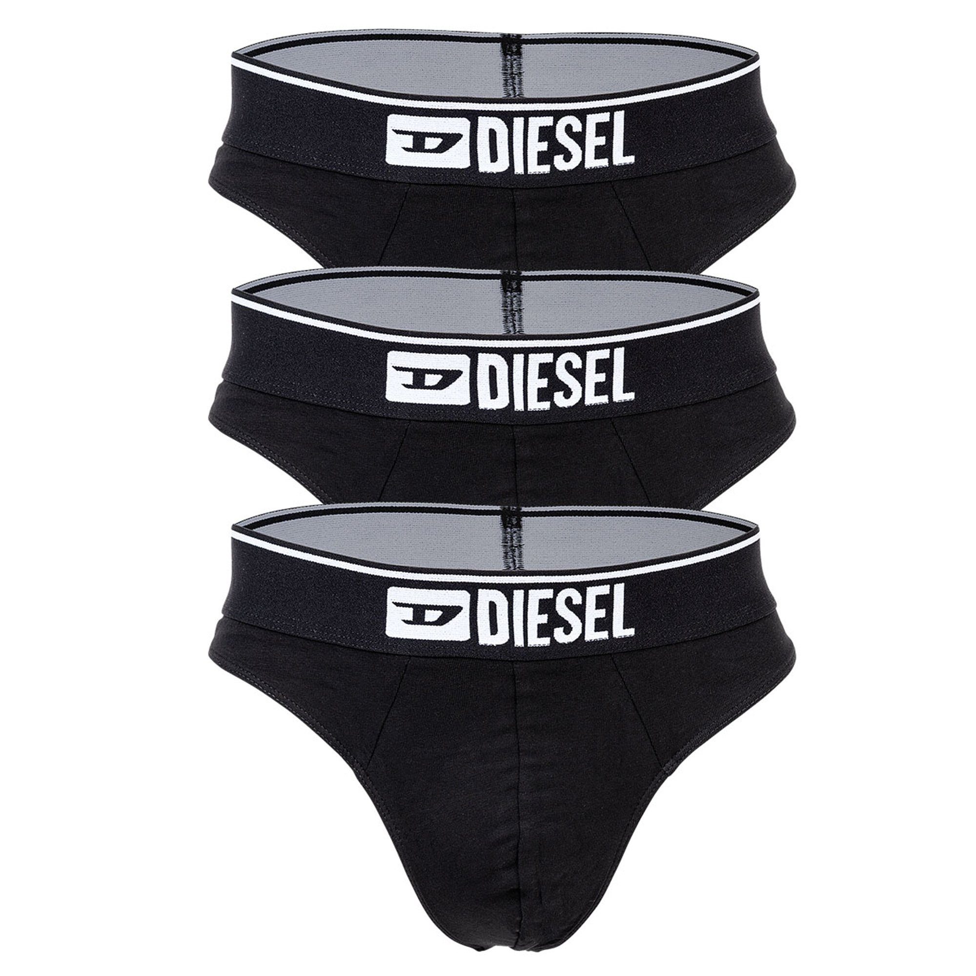 Diesel Tanga Herren String 3er Pack Baumwolle (Packung, 3er Pack ...