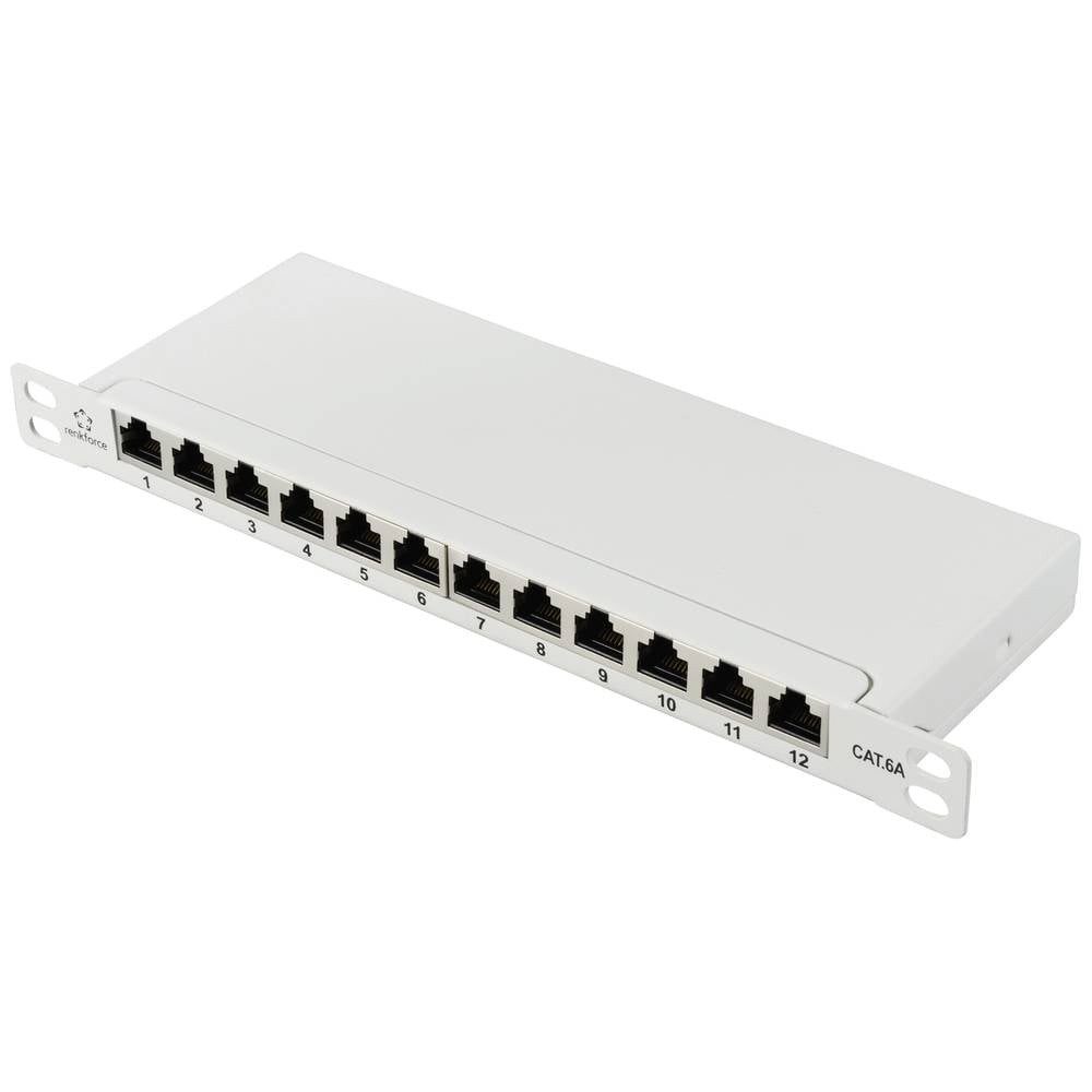 Renkforce 12 PORT NETZWERK-PATCHPANEL Netzwerk-Patch-Panel