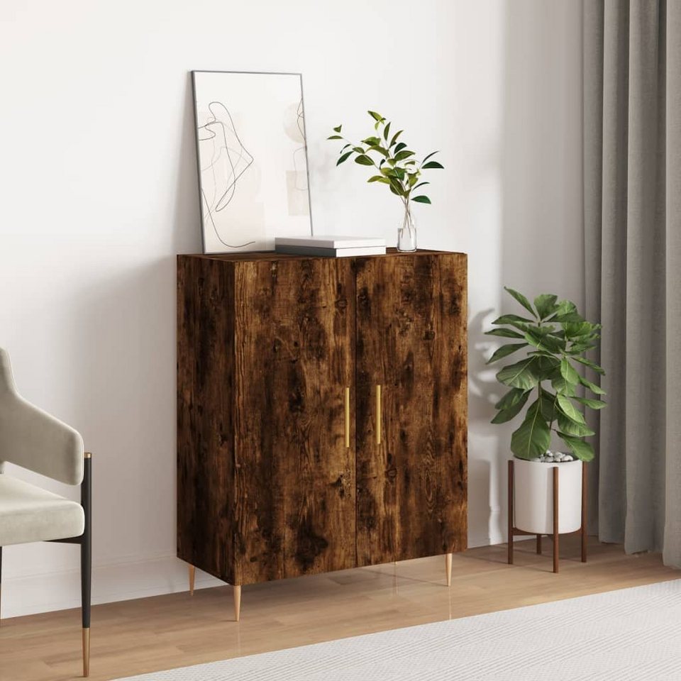 Vidaxl Sideboard Sideboard Räuchereiche 695x34x90 Cm Holzwerkstoff 1 St