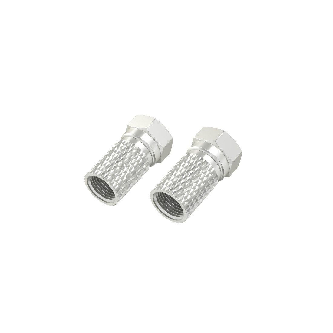 Hama Hama F-Stecker (7mm) schraubbar für SAT-Kabel (4 Stk) Audio ...