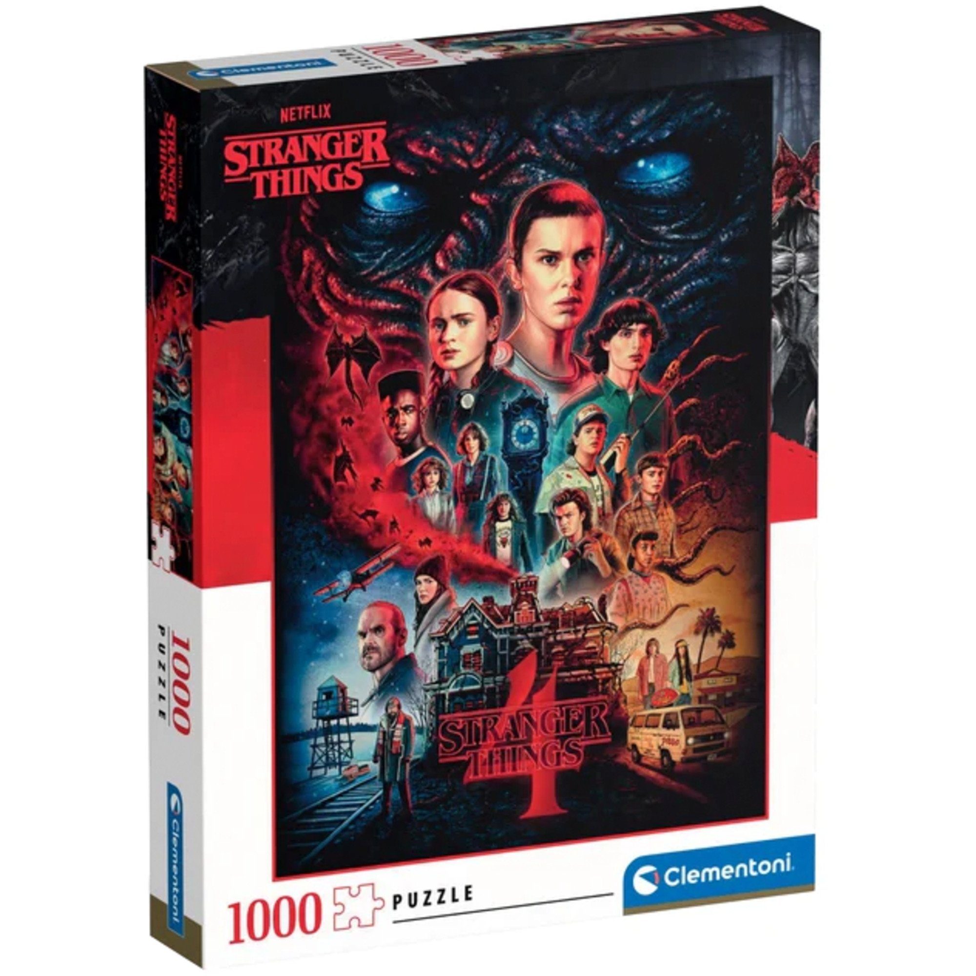 Clementoni® Puzzle Netflix Stranger Things, 1000 Puzzleteile