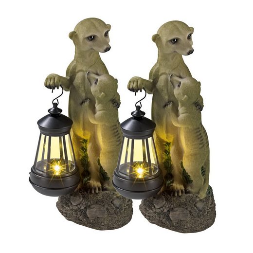 EASYmaxx LED Dekofigur, Solar-Leuchte Erdmännchen 2er Set online kaufen | OTTO