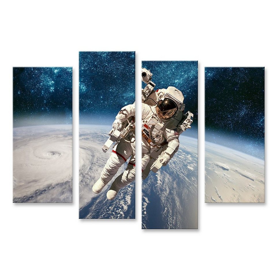 Islandburner Leinwandbild Bild Auf Leinwand Astronaut Im Weltraum Vor