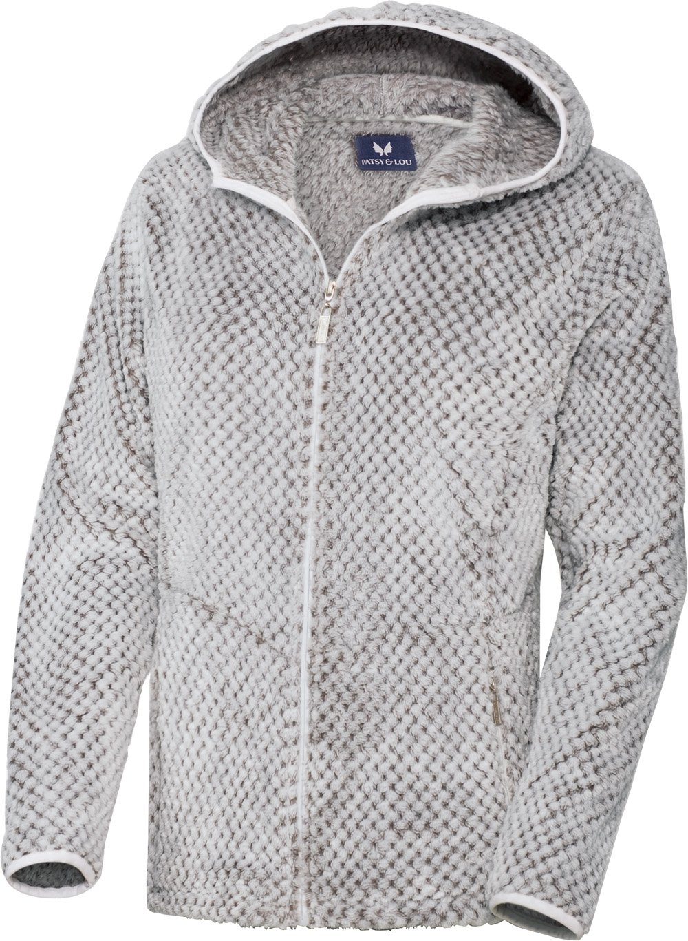 Patsy & Lou Fleecejacke hochfloriges Kuschelfleece für angenehme Wärme